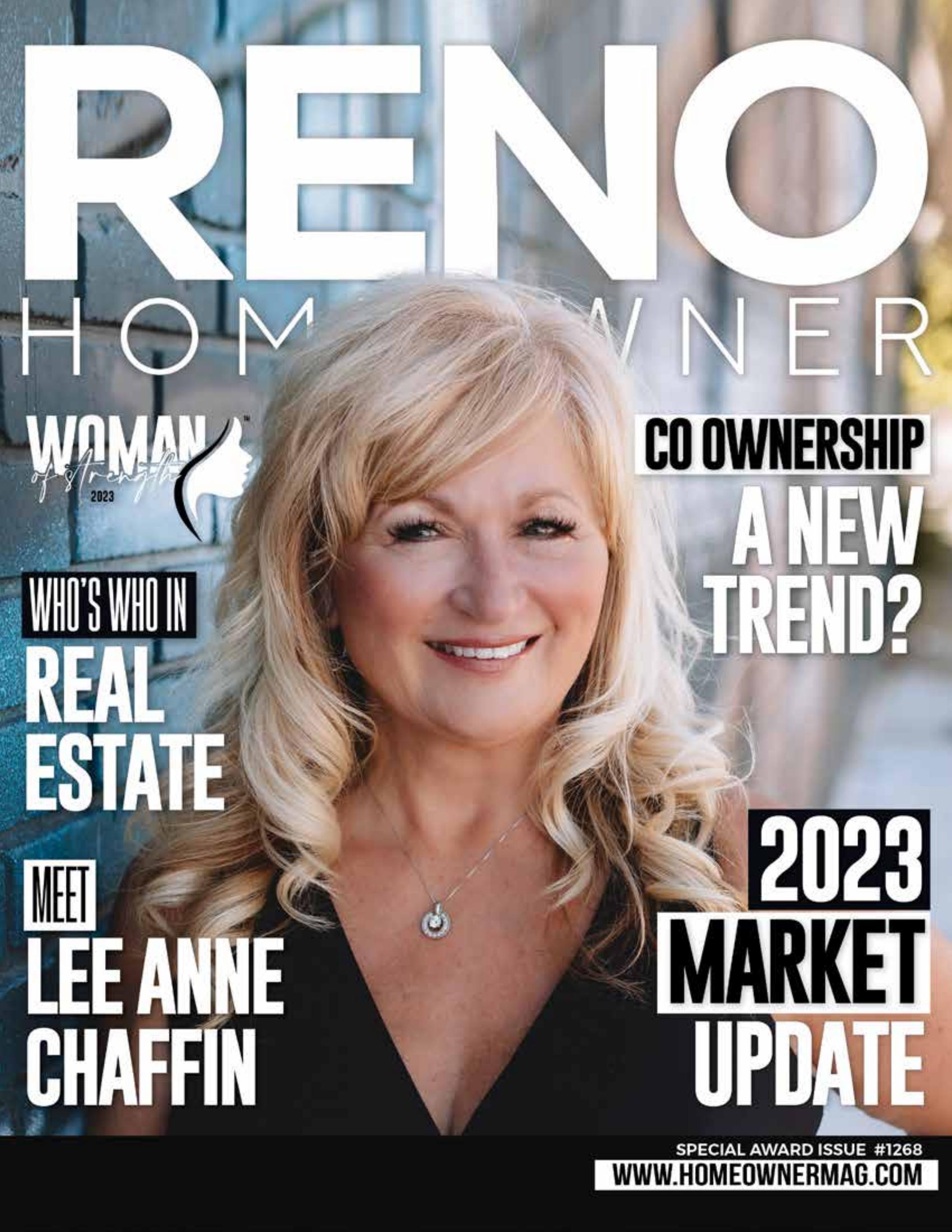 Reno Homeowner Magazine - Lee Anne Chaffin by Homeowner Magazine - Issuu