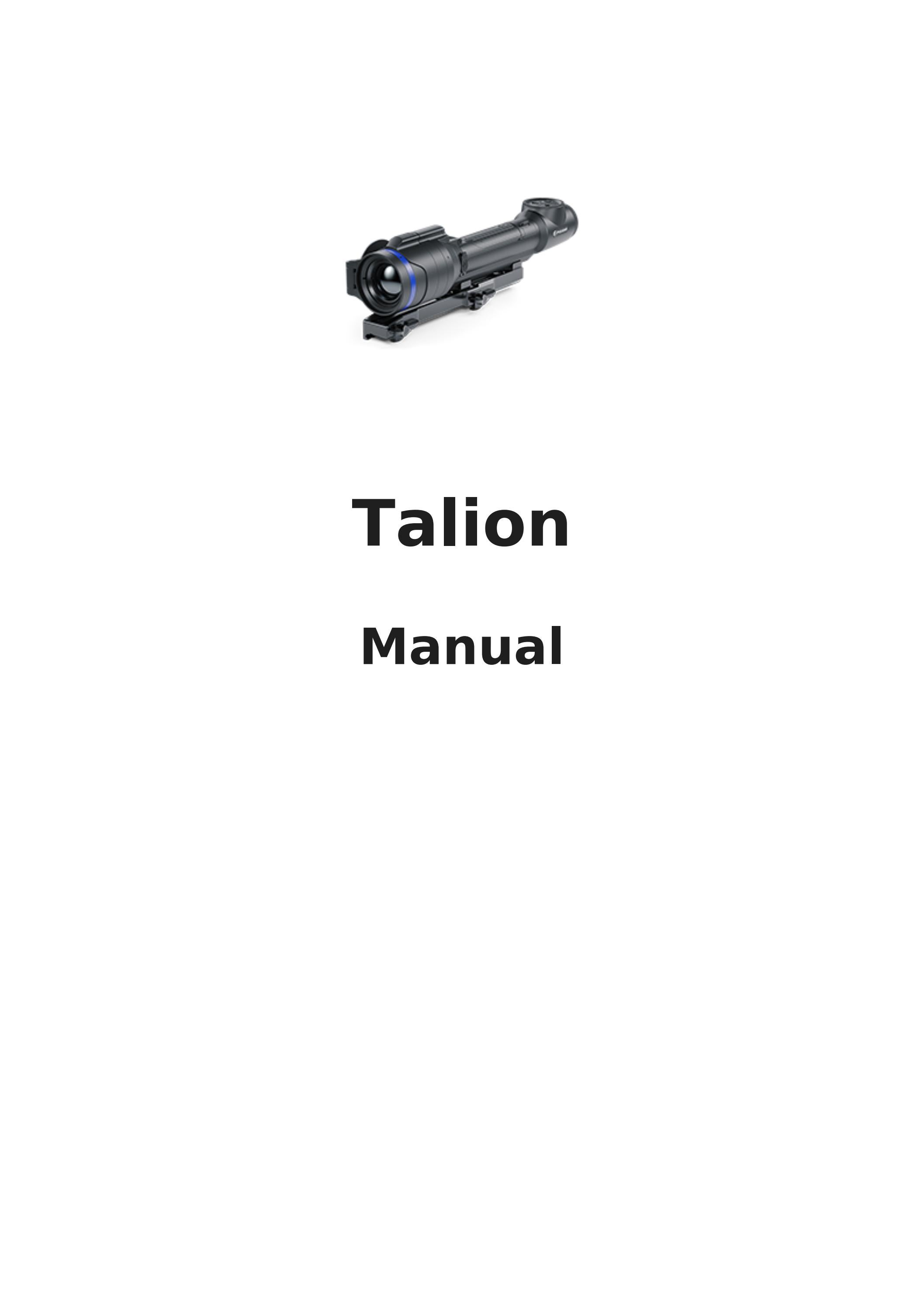 Pulsar Talion Manual by Thomas Jacks Ltd - Issuu