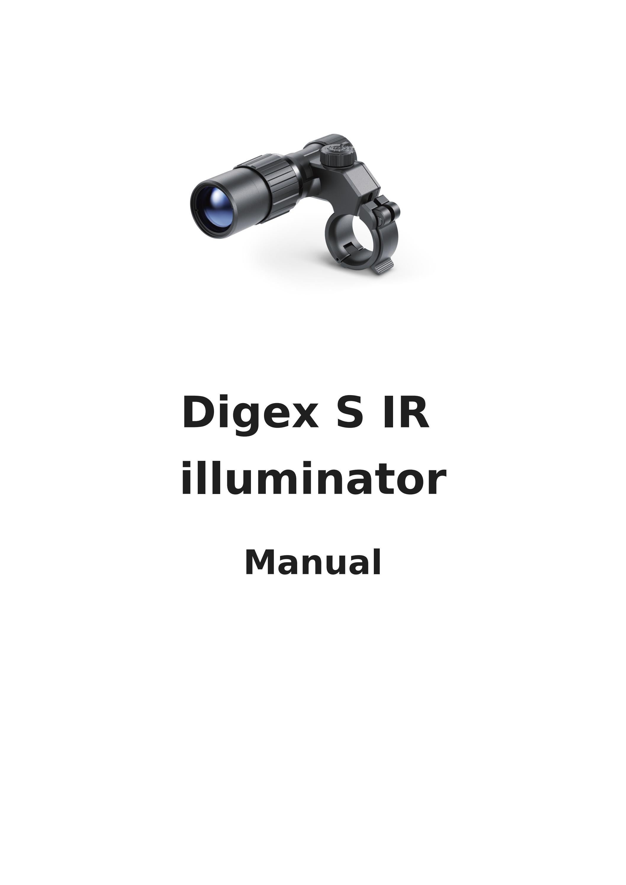Pulsar Digex S IR Illuminator Manual by Thomas Jacks Ltd - Issuu