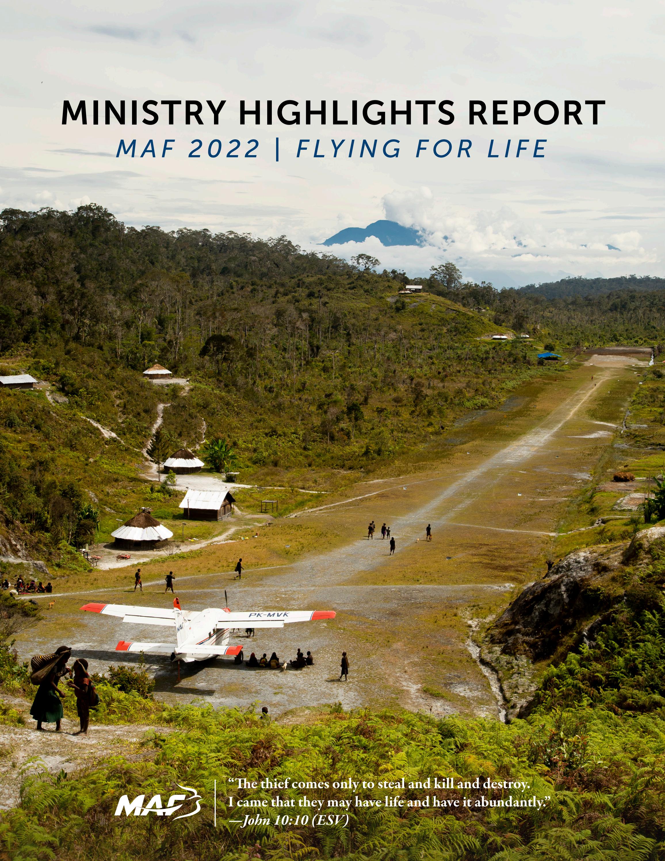 2022 MAF Ministry Highlights Report by Mission Aviation Fellowship - Issuu