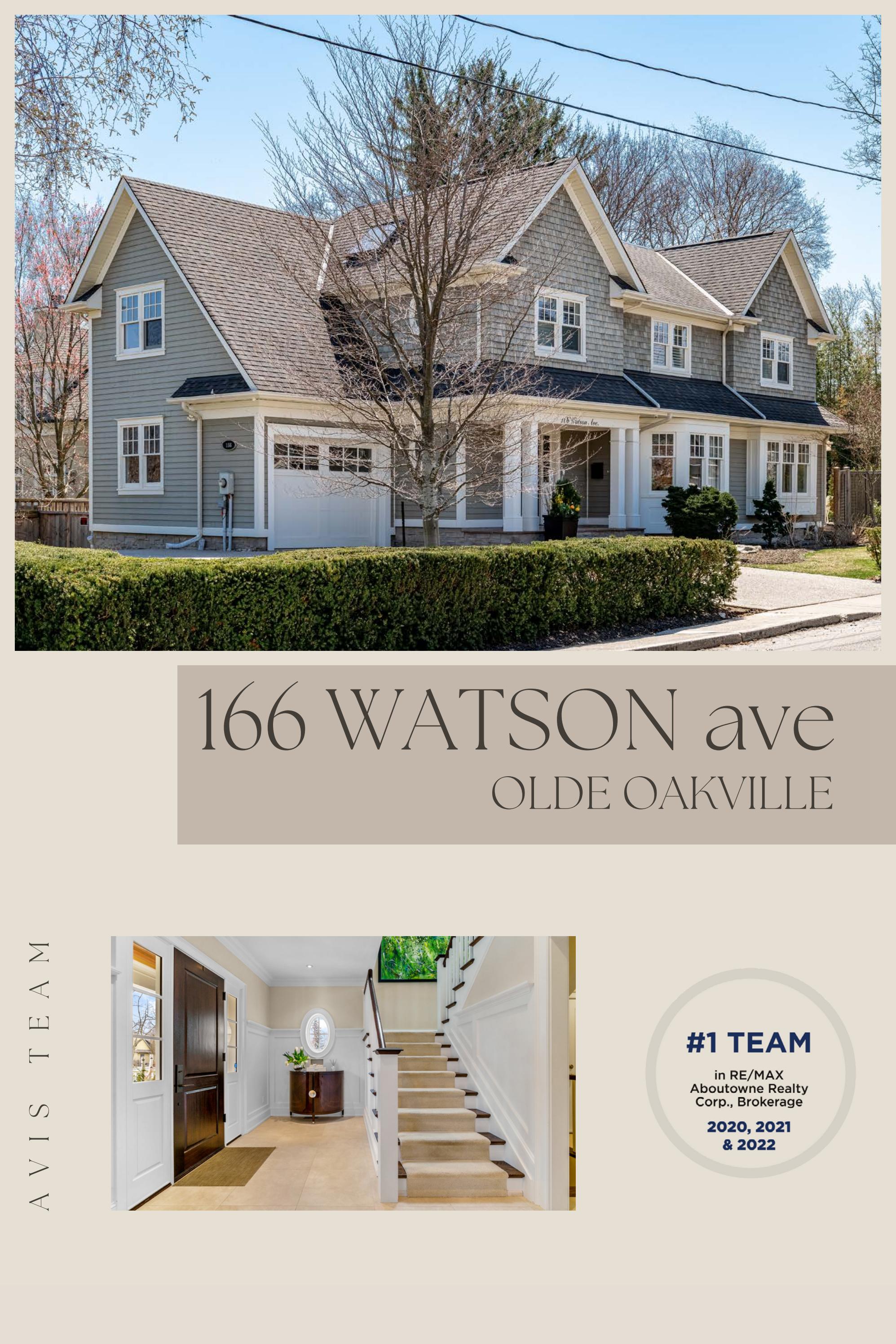 166 Watson Avenue, Olde Oakville by avisteam - Issuu