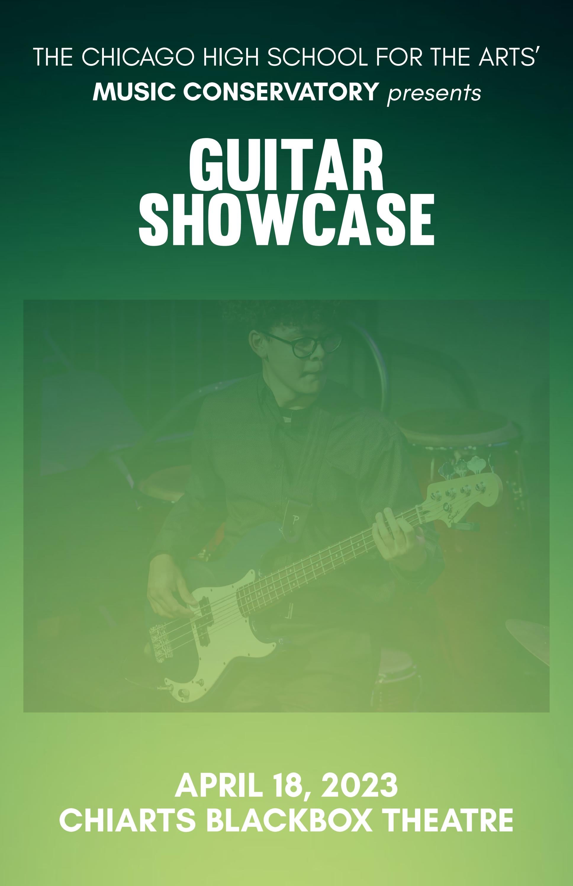 ChiArts Music: Guitar Showcase Program 2023 by The Chicago High School ...