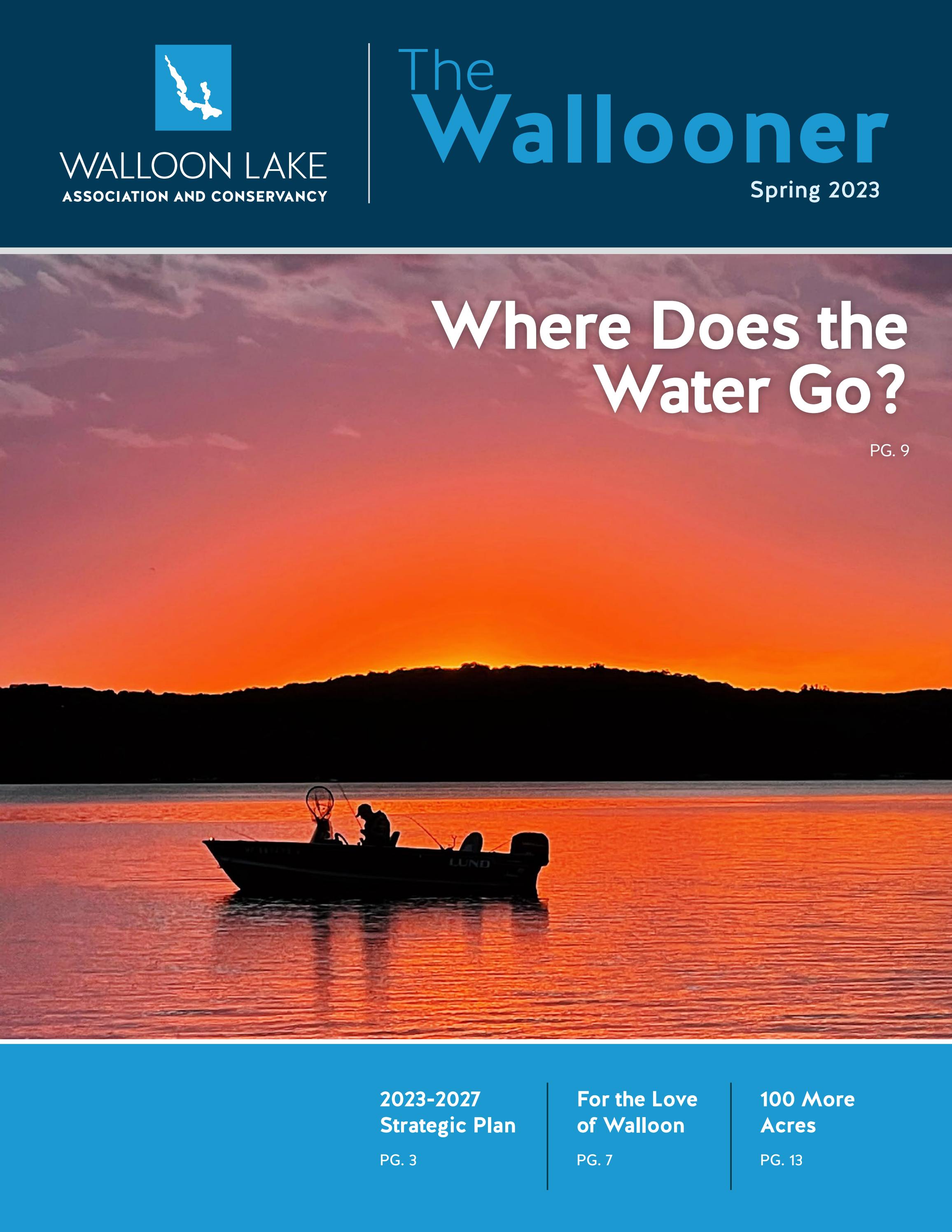 Walloon Lake Association Spring 2023 Wallooner by Mitchell Graphics - Issuu