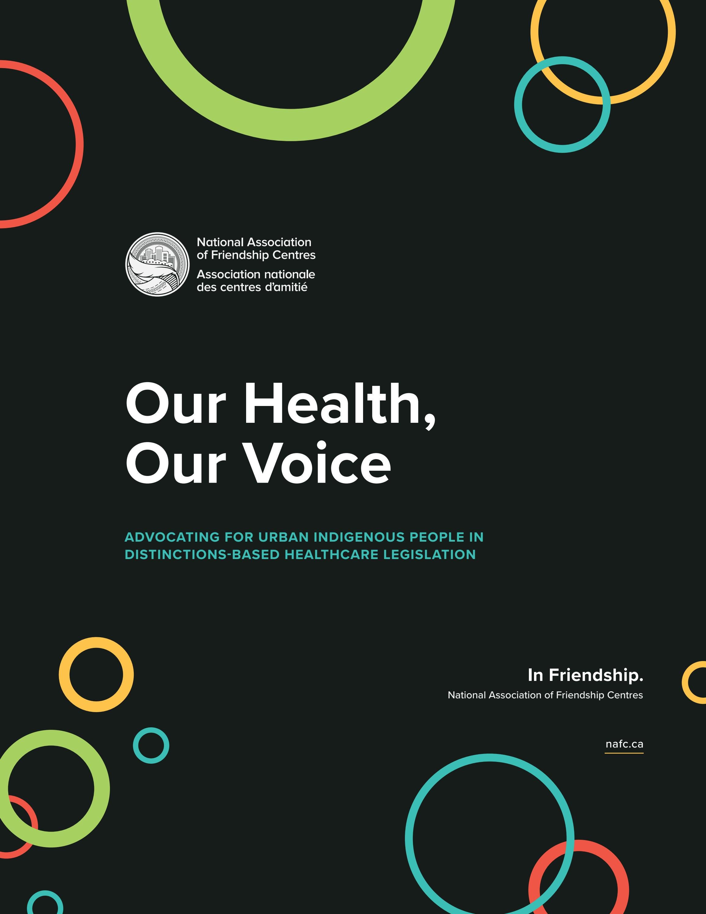 Our Health, Our Voice by NAFC - ANCA - Issuu