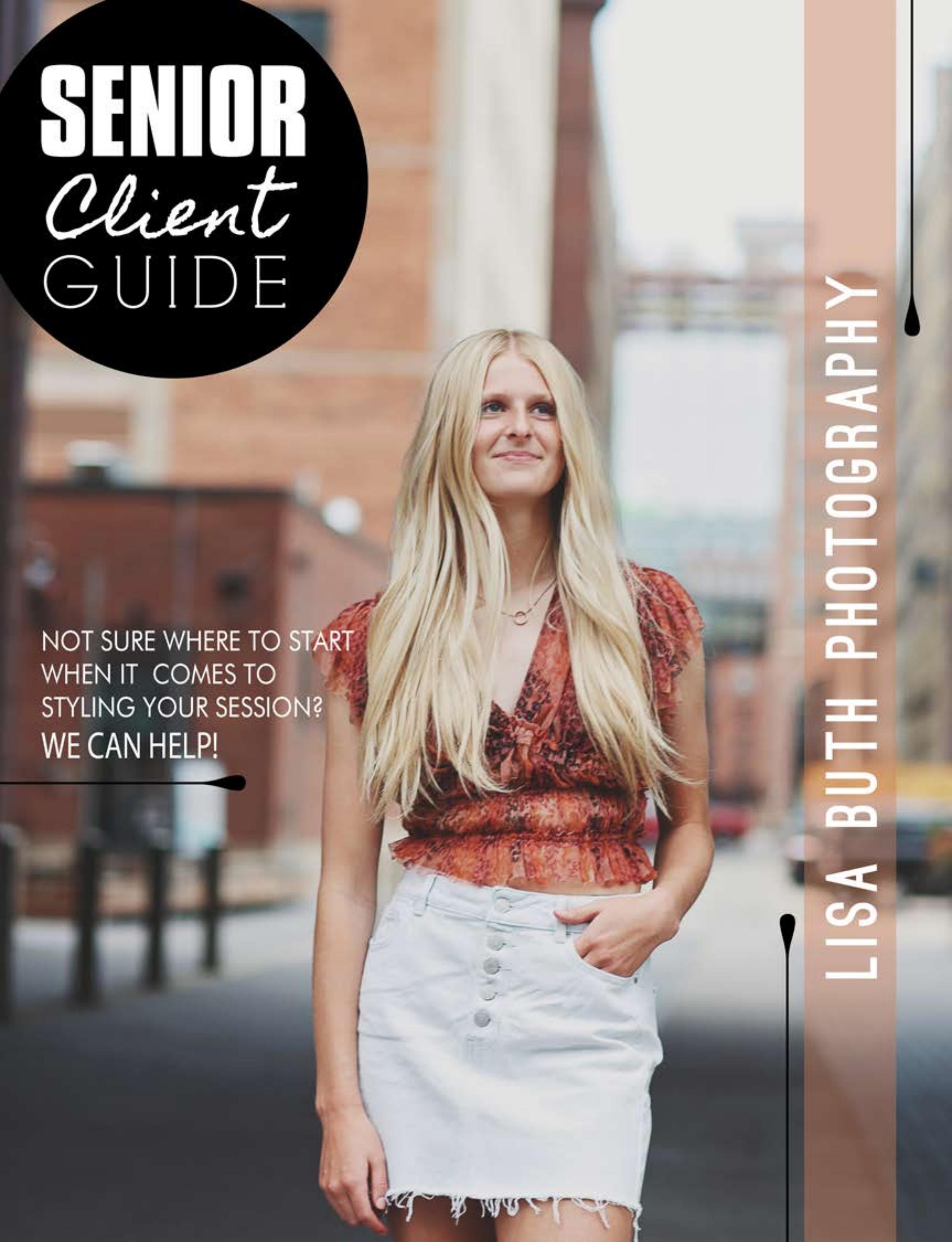 Senior Client Guide Girl by Lisa Buth Photography - Issuu