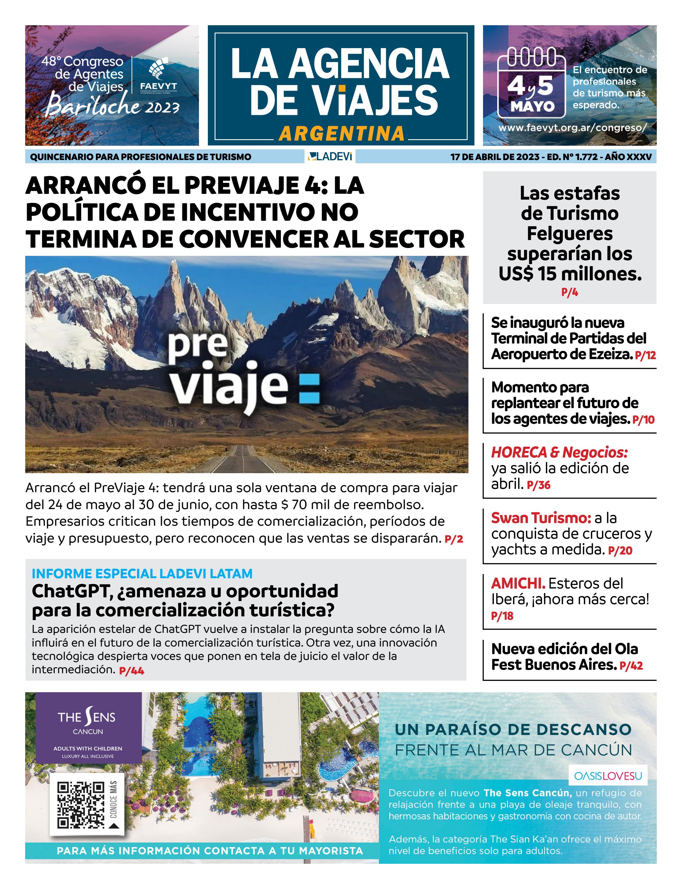 La Agencia de Viajes Argentina Nº 1.772 by Ladevi Medios y Soluciones ...