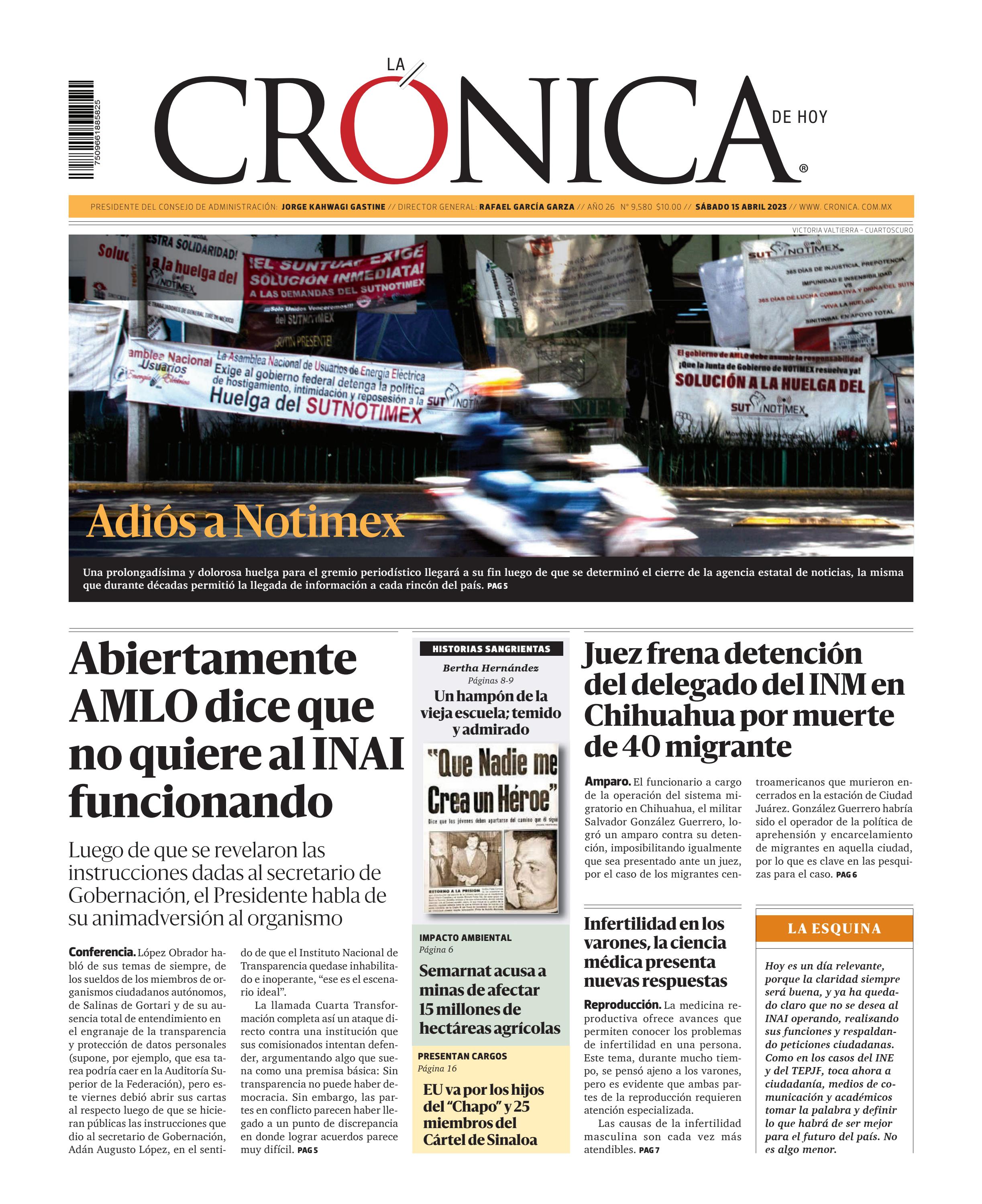 15-04-2023 by cronica - Issuu