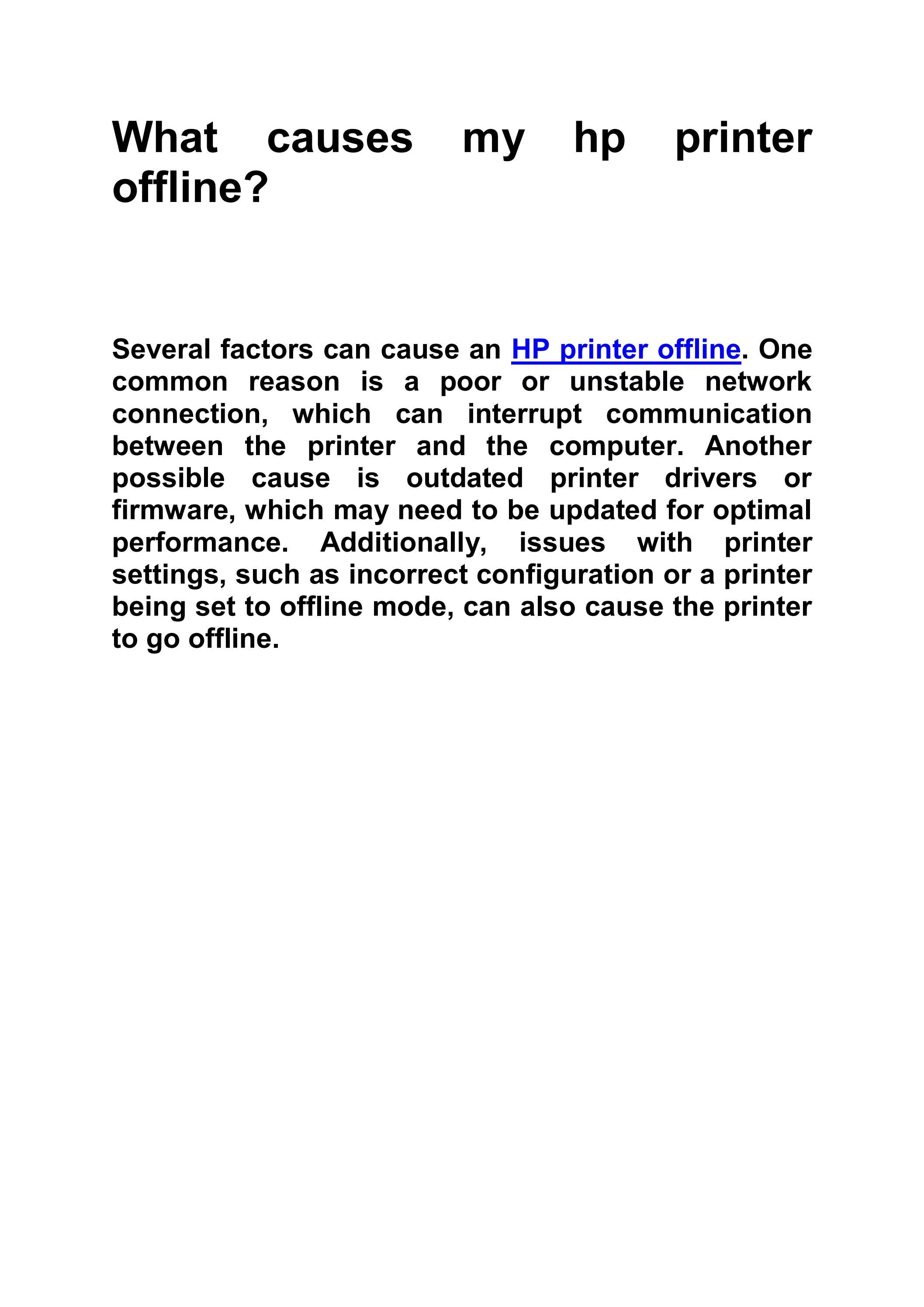 what-causes-my-hp-printer-offline-by-angilina-ken-issuu