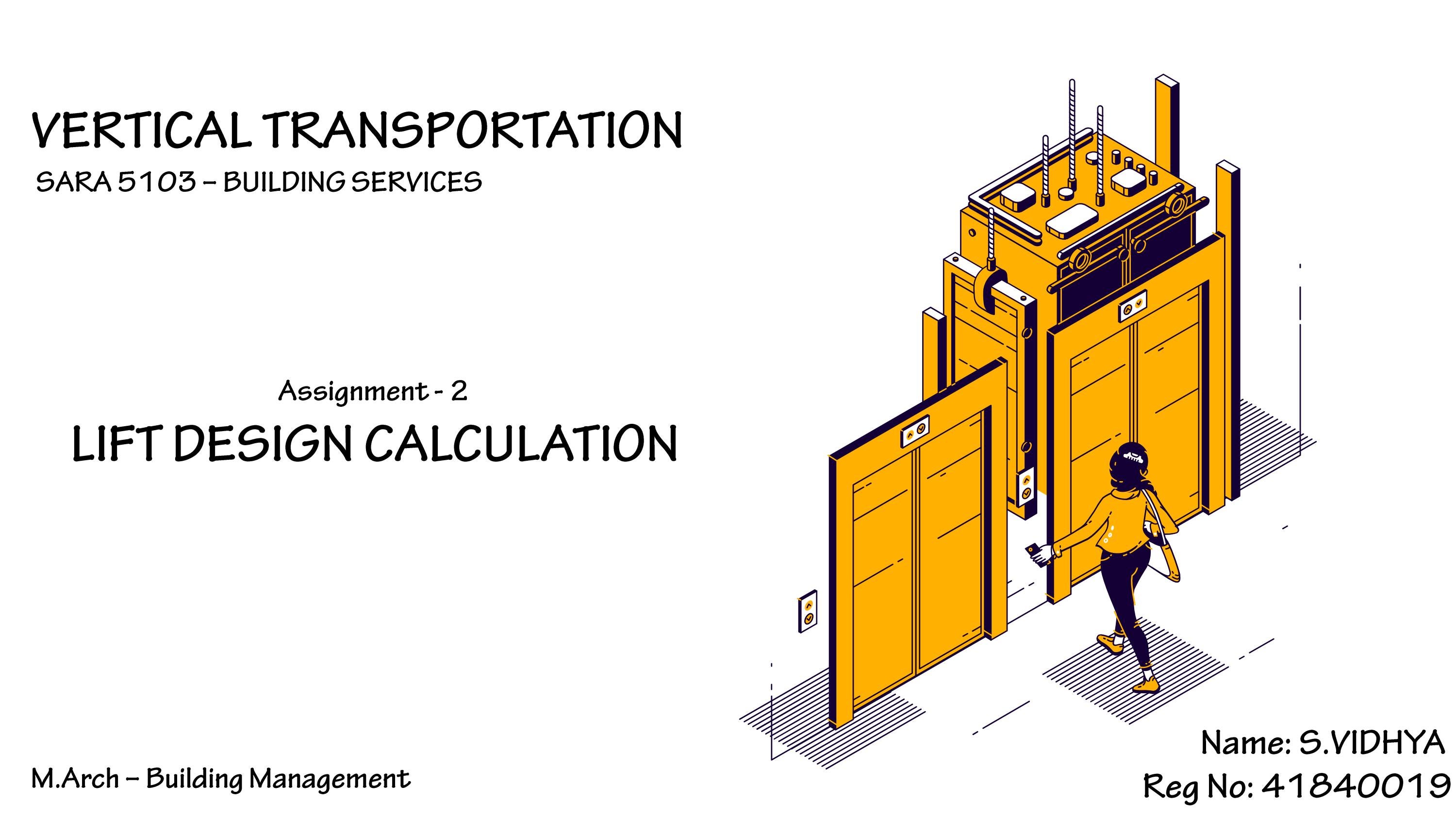 Vertical Transportation Design and Traffic Calculations by Vidhya ...