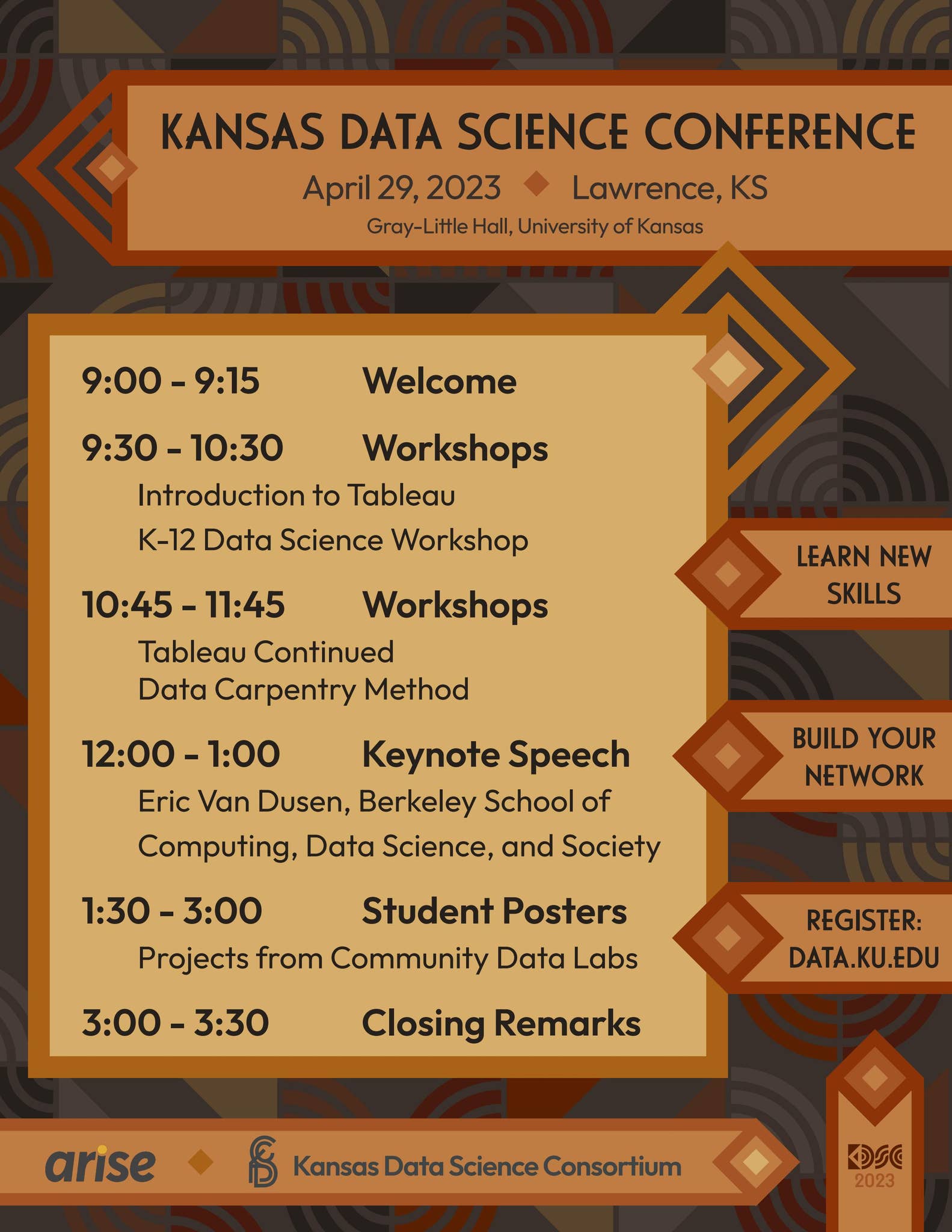 Kansas Data Science Conference 2023 Flyer by Kansas Data Science ...