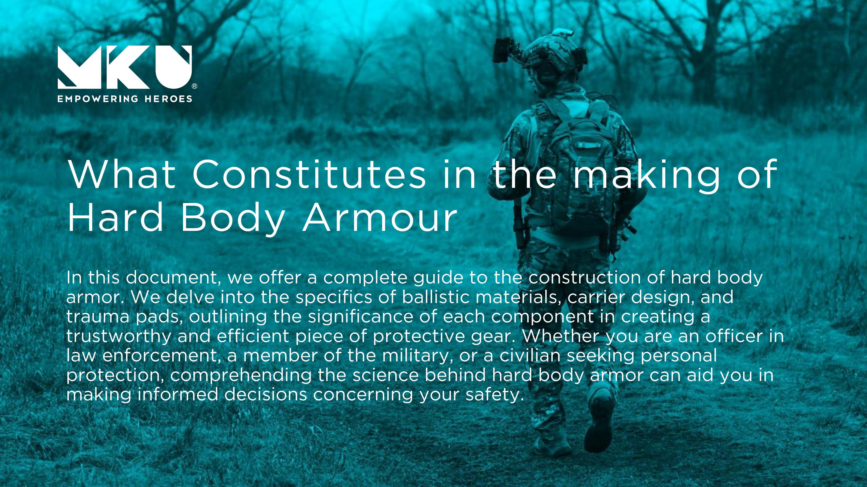 The Science Behind Hard Body Armor Understanding Its Construction And the-science-behind-hard-body-armor-understanding-its-construction-and