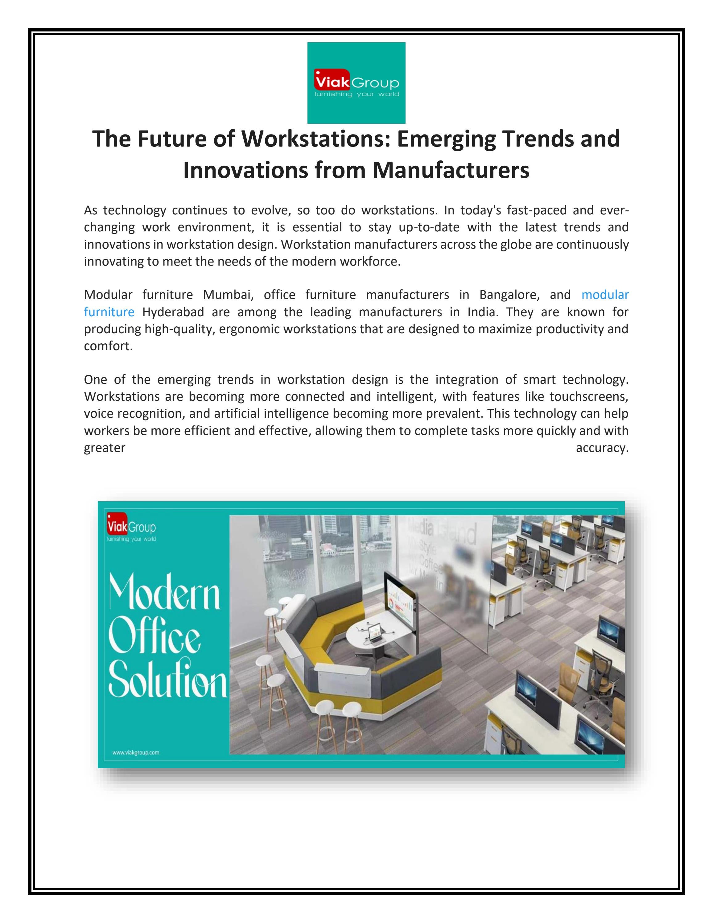 The Future of Workstations: Emerging Trends and Innovations from ...