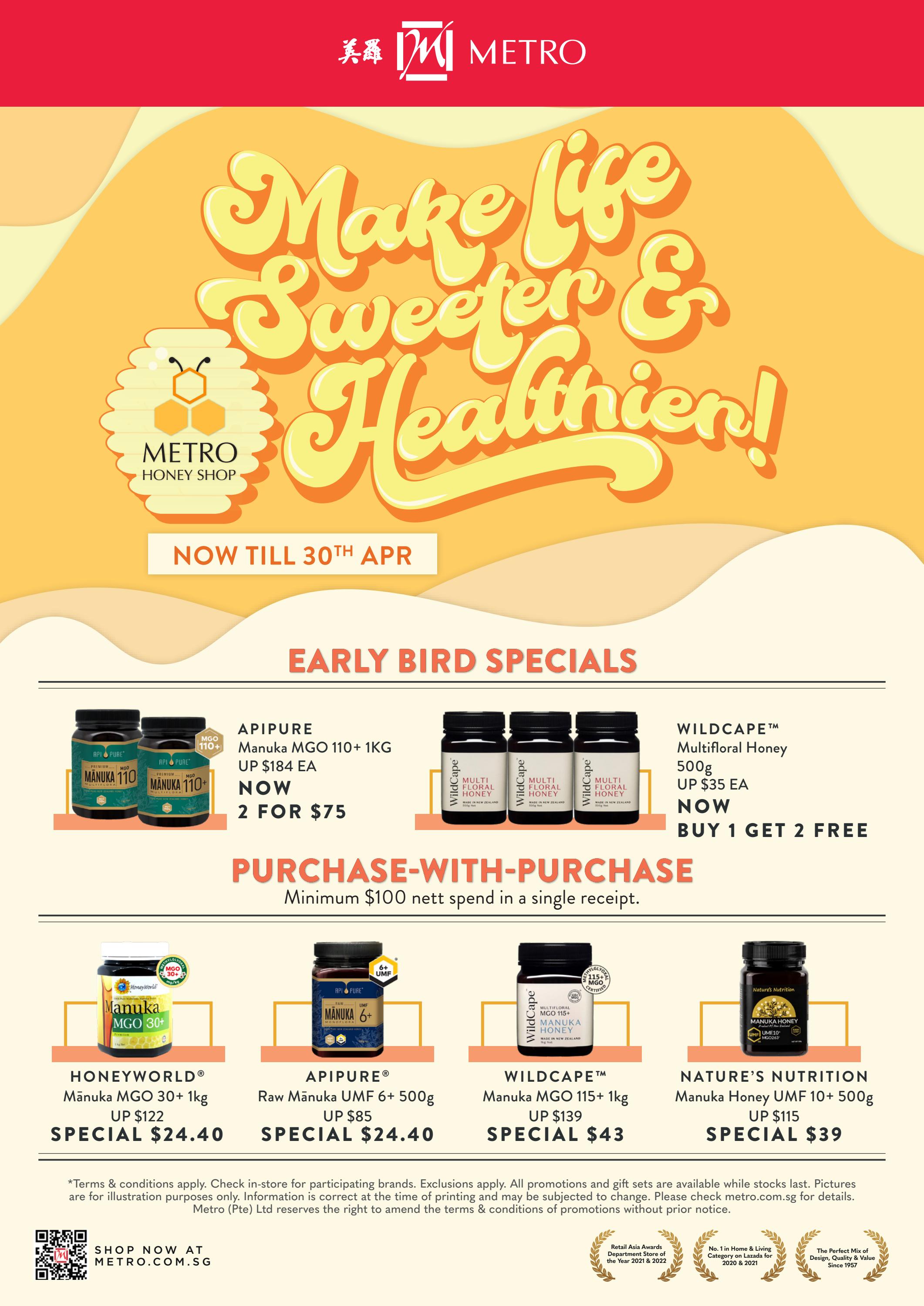 METRO HONEY SHOP APR'23 by Metrosingapore - Issuu