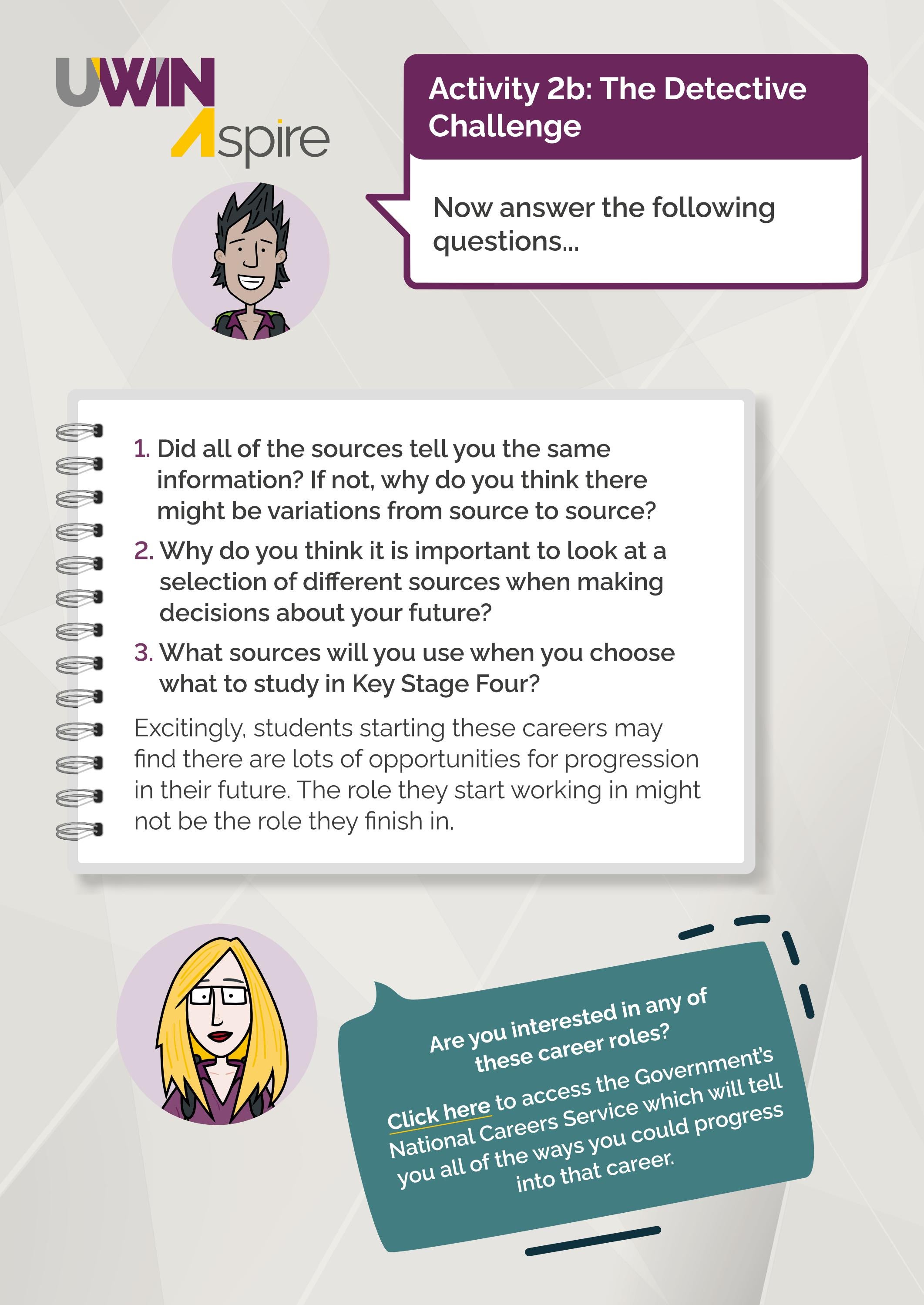 Activity 2b - The Detective Challenge PDF by University of Winchester ...