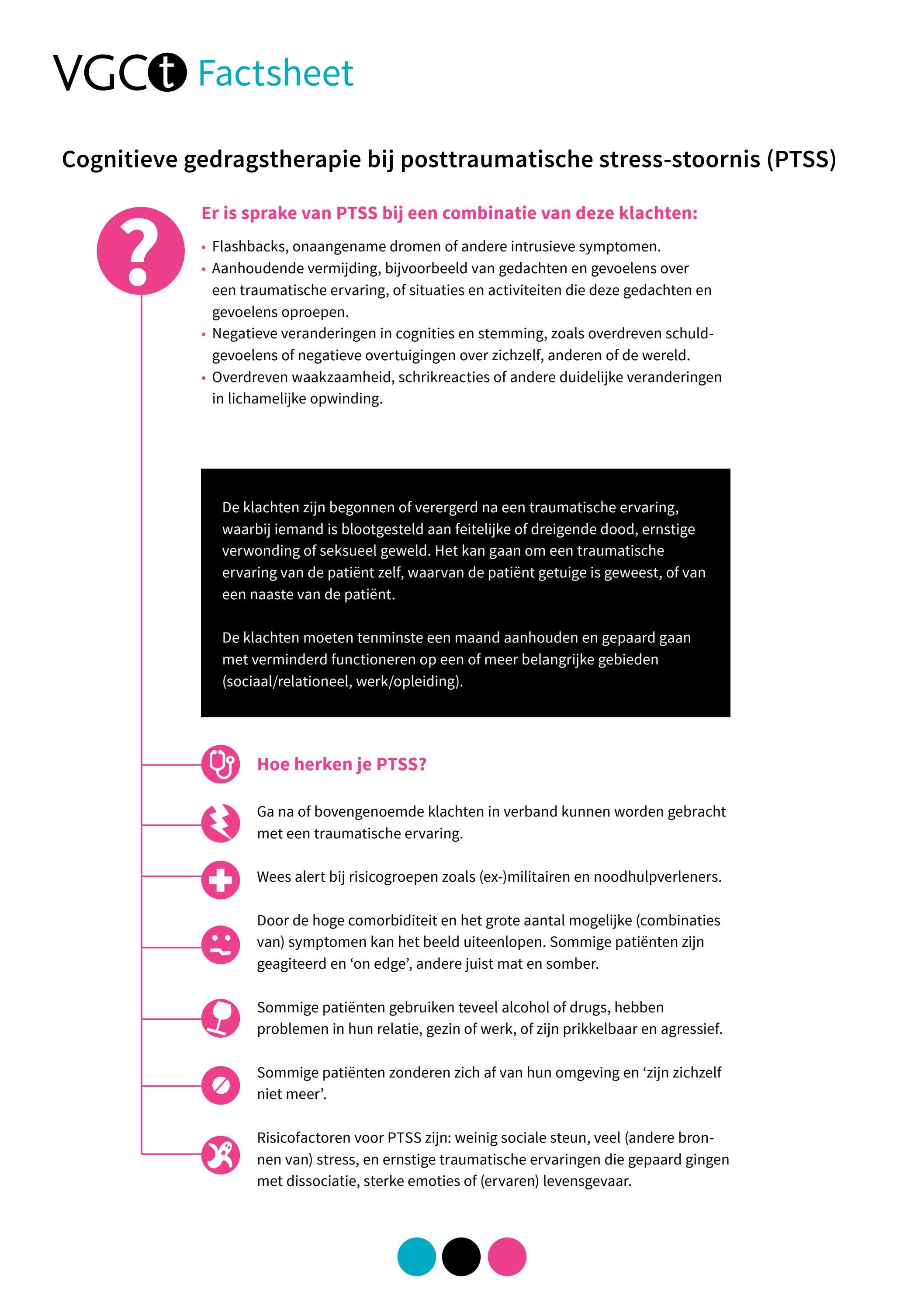 Factsheet: CGT bij PTSS by VGCt - Issuu