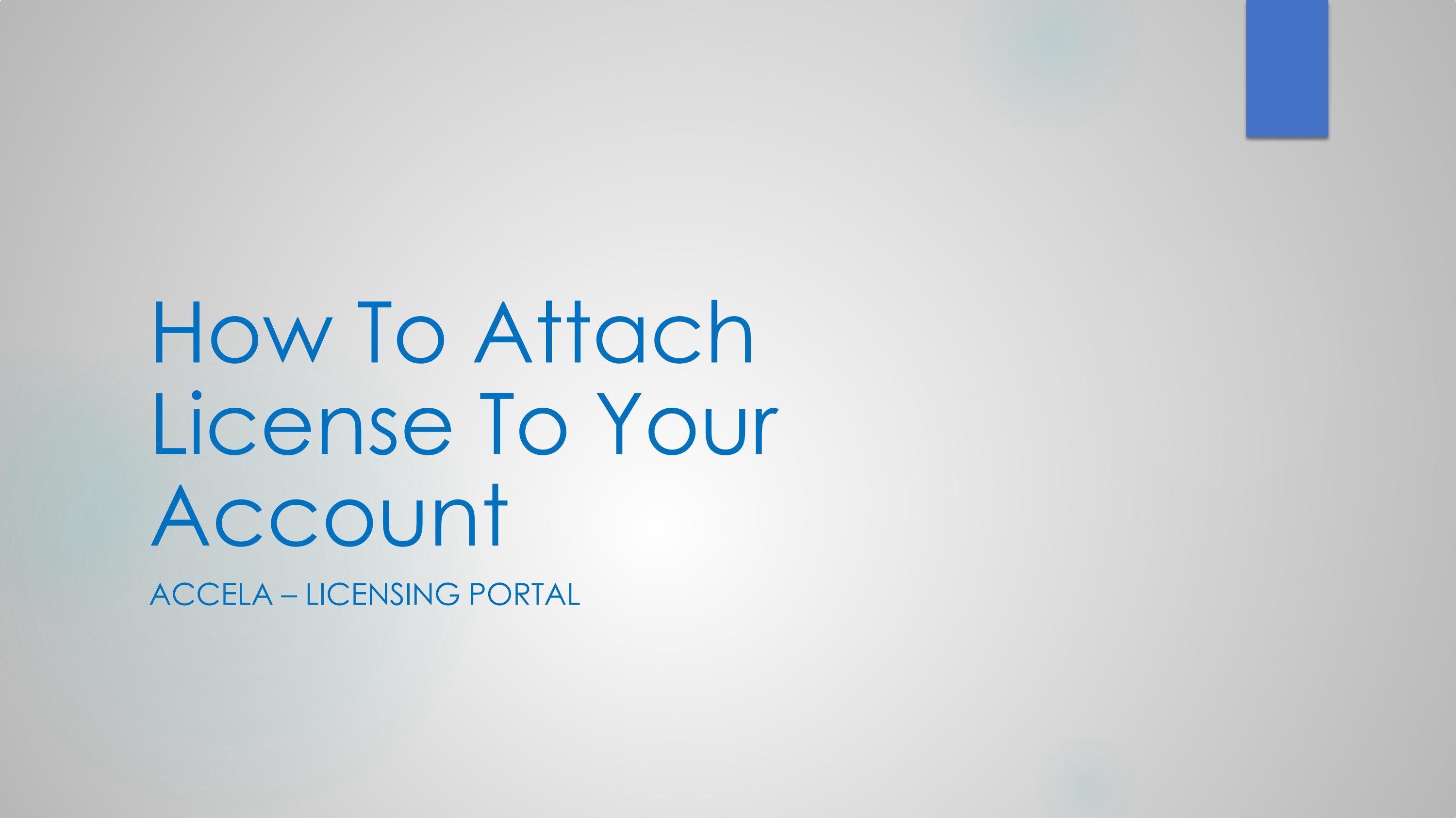 Attach license to your account by STLCOGOV - Issuu