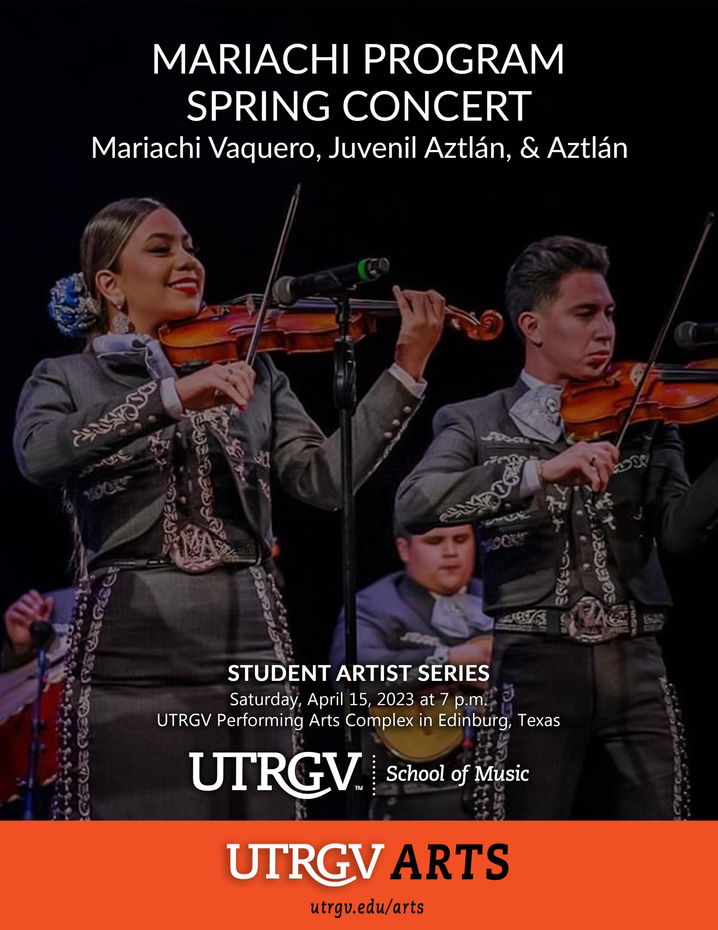 Mariachi Program Spring Concert by UTRGVSoM - Issuu