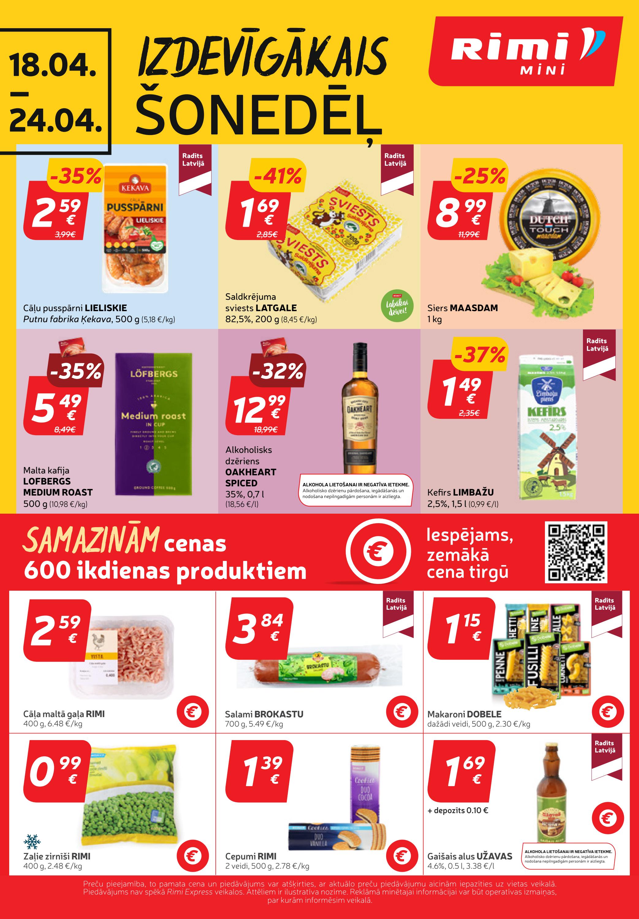 Rimi Mini akciju buklets 18.04.-24.04.2023. by Rimi - Issuu