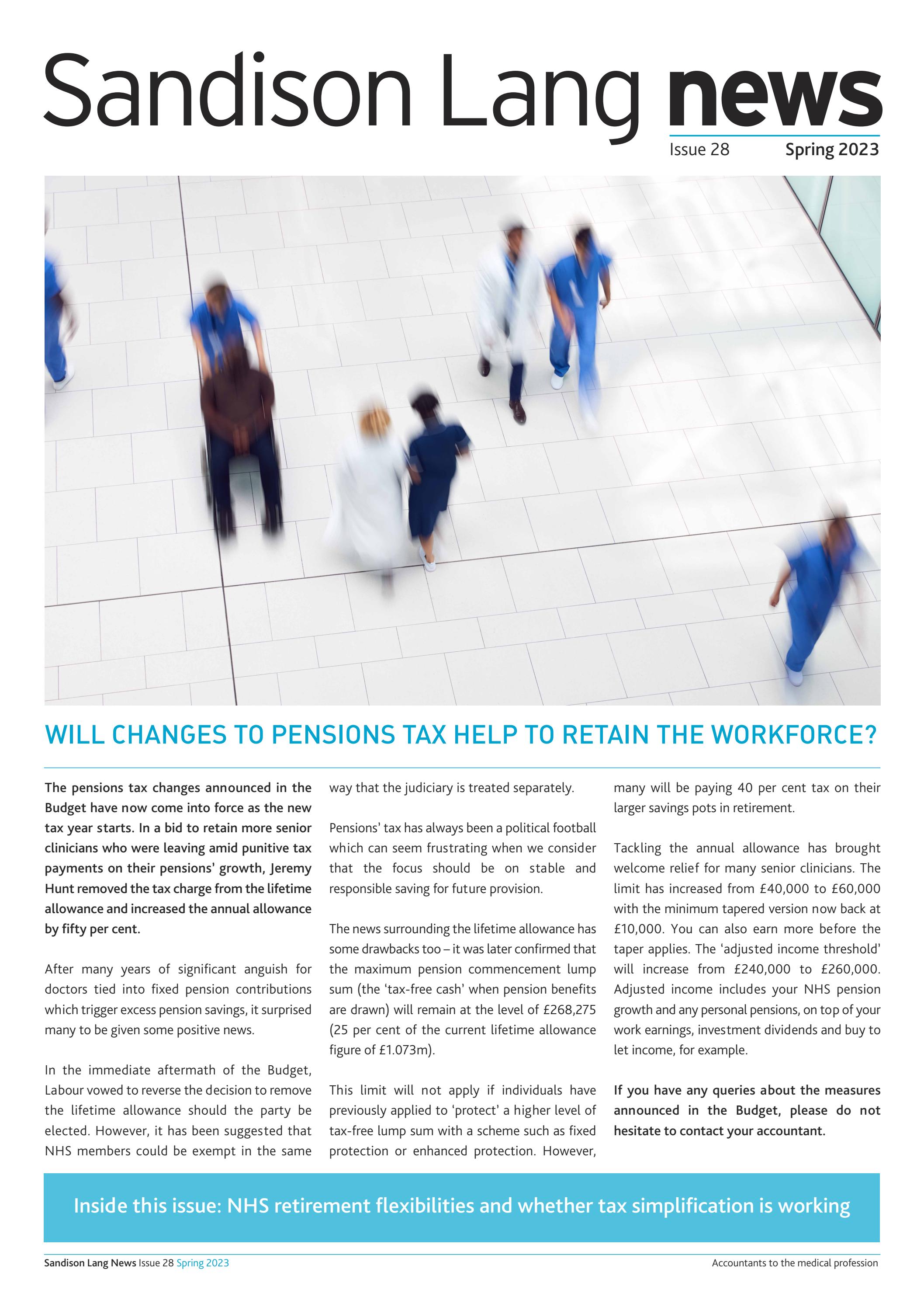 Sandison Lang Client Newsletter - Spring 2023 by david.norris - Issuu