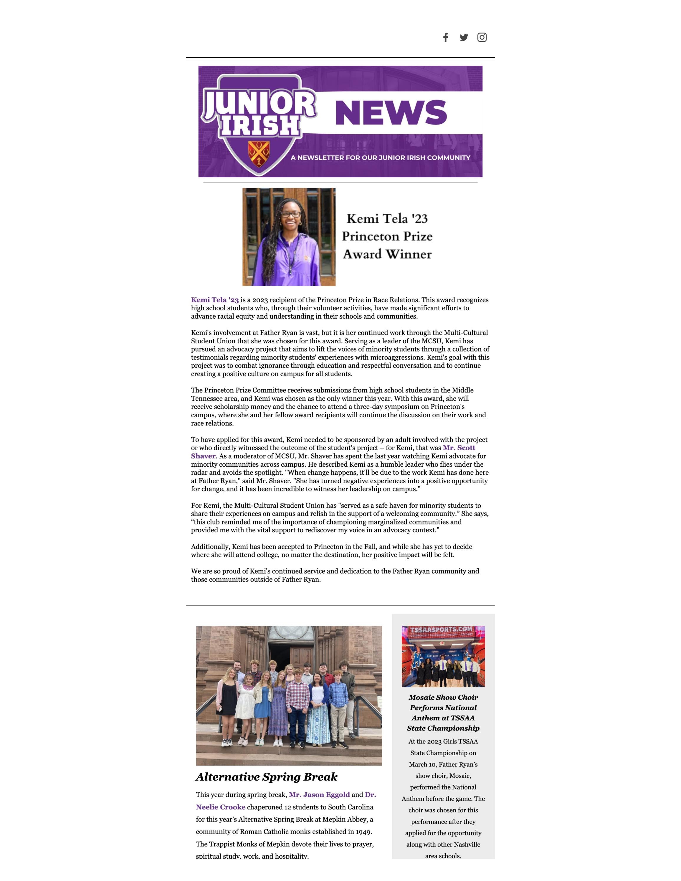 Junior Irish News - April 2023 by Burgundy Group Advertising - Issuu