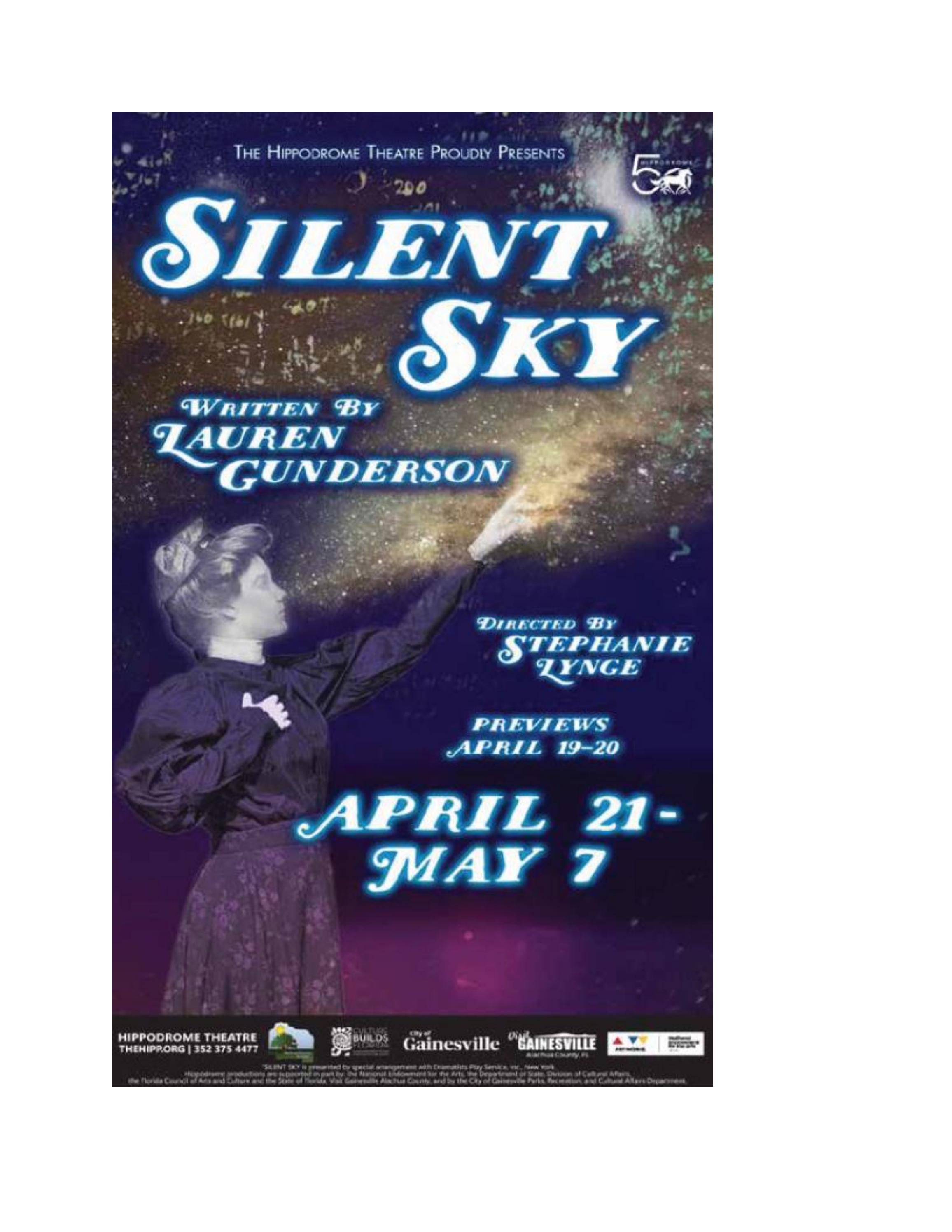 Playbill Silent Sky by hipptheatre - Issuu