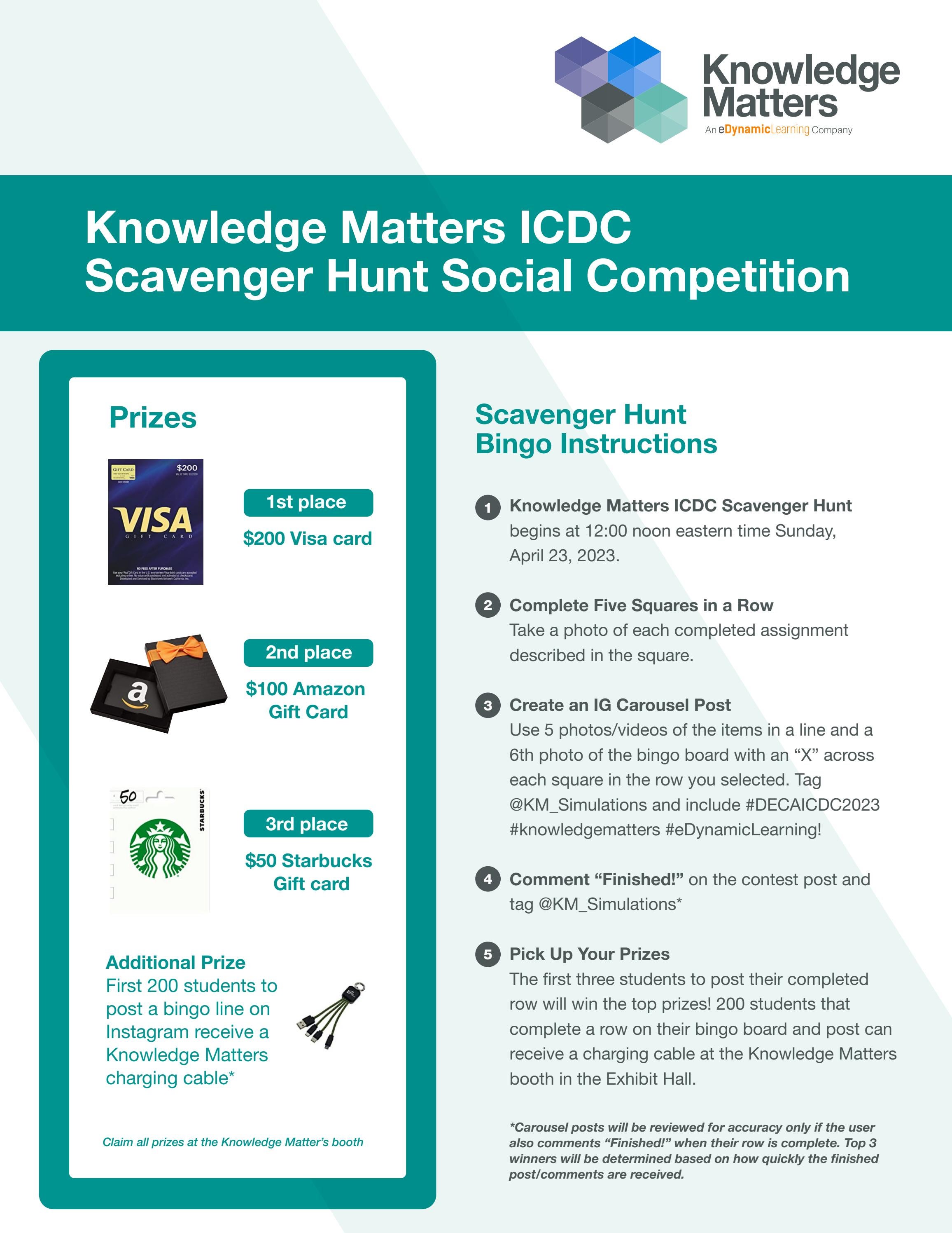 ICDC Scavenger Hunt by edynamiclearning - Issuu