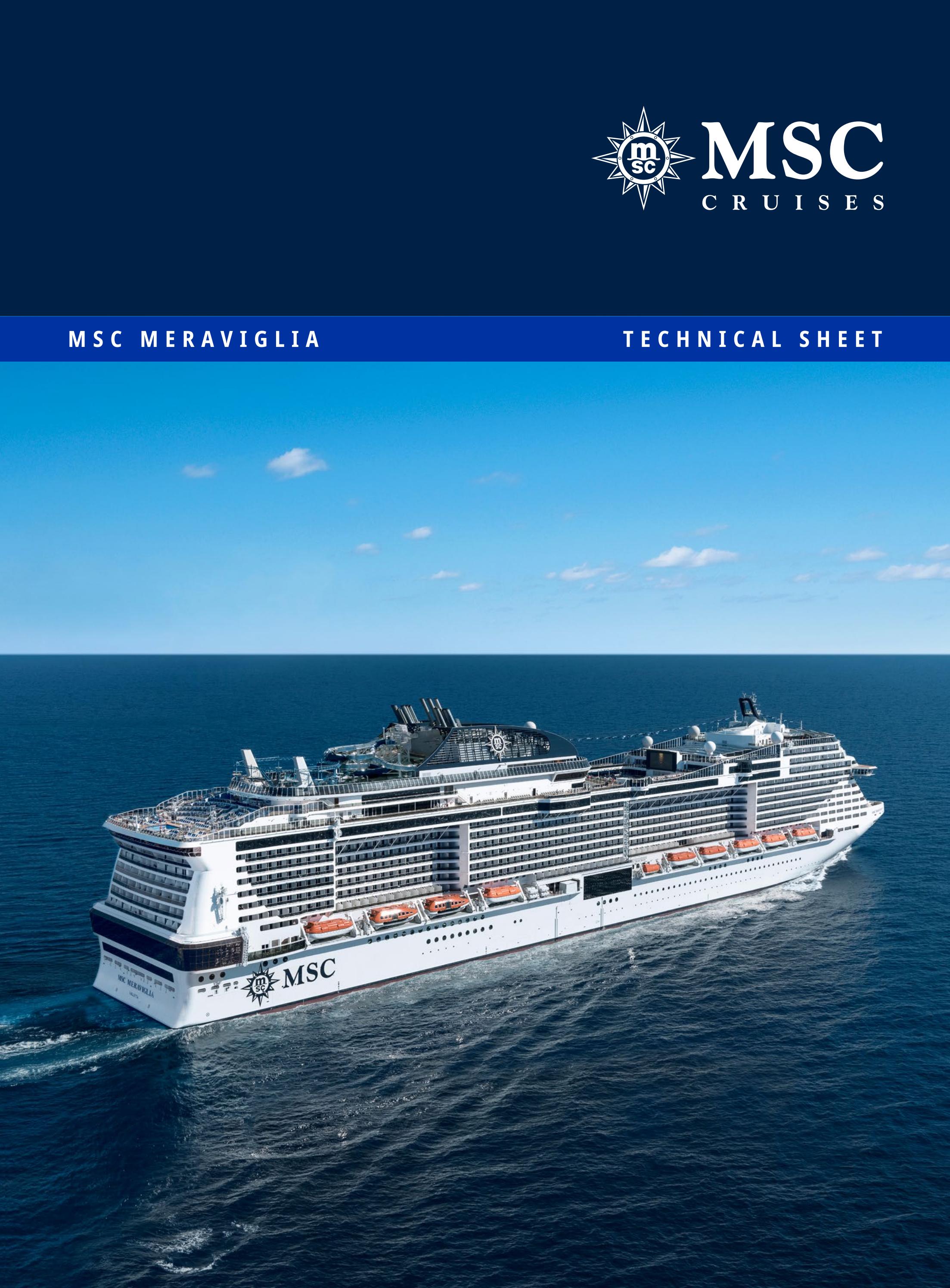 msc-cruises-CA-technical-sheet-msc-meraviglia by msc-cruises - Issuu