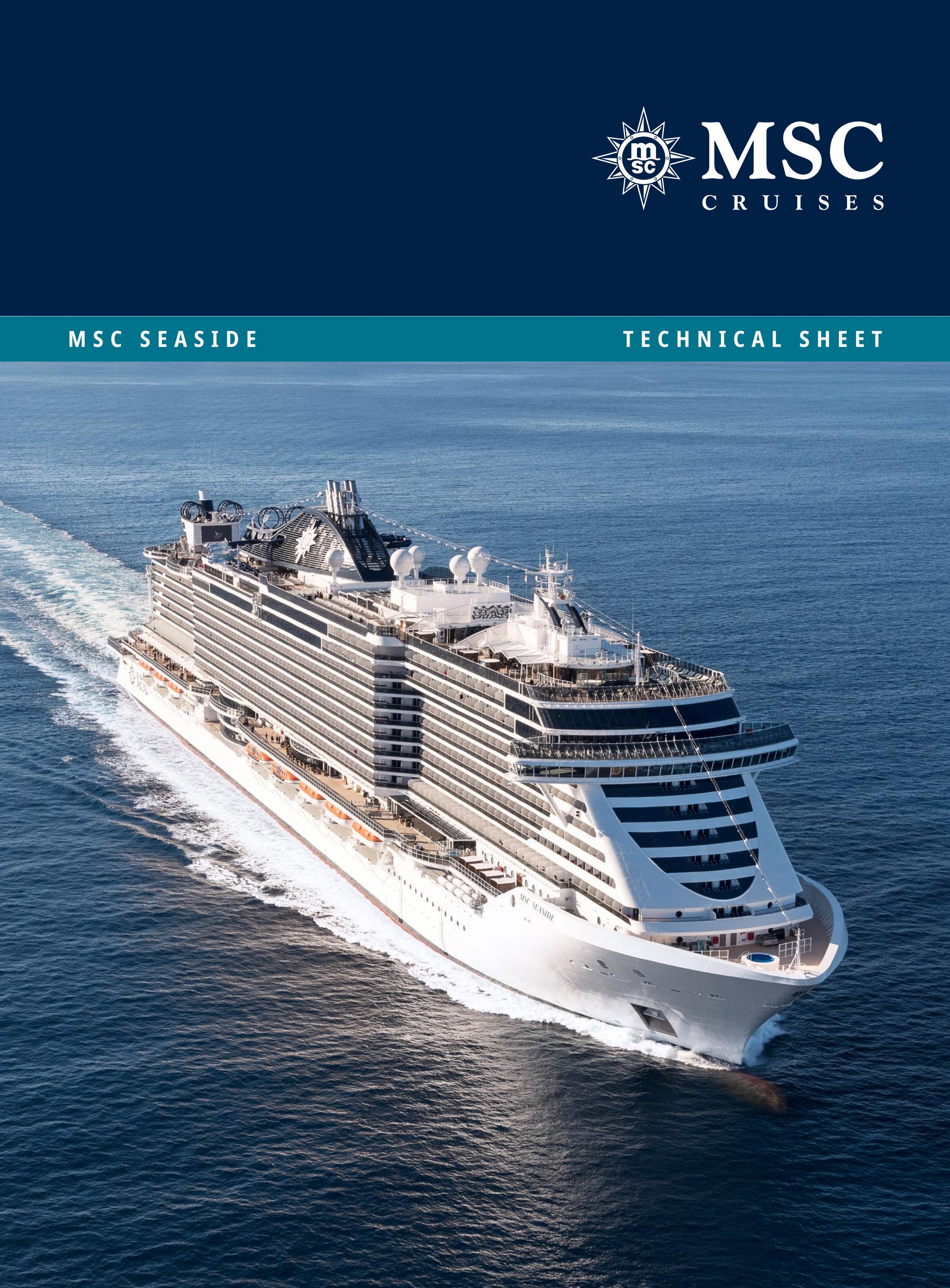 msc-cruises-CA-technical-sheet-msc-seaside by msc-cruises - Issuu