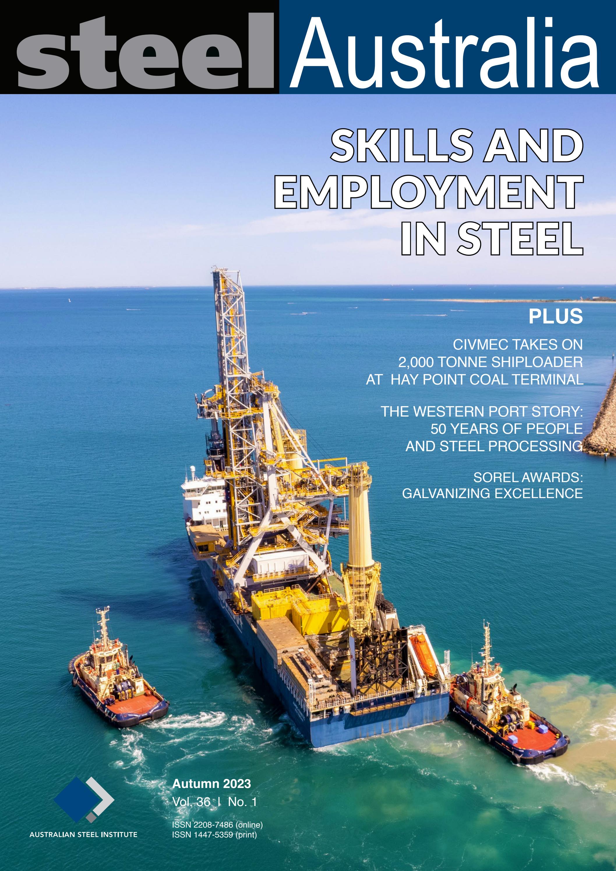 steel Australia (Vol 36 No 1) Autumn 2023 by Australian Steel Institute ...