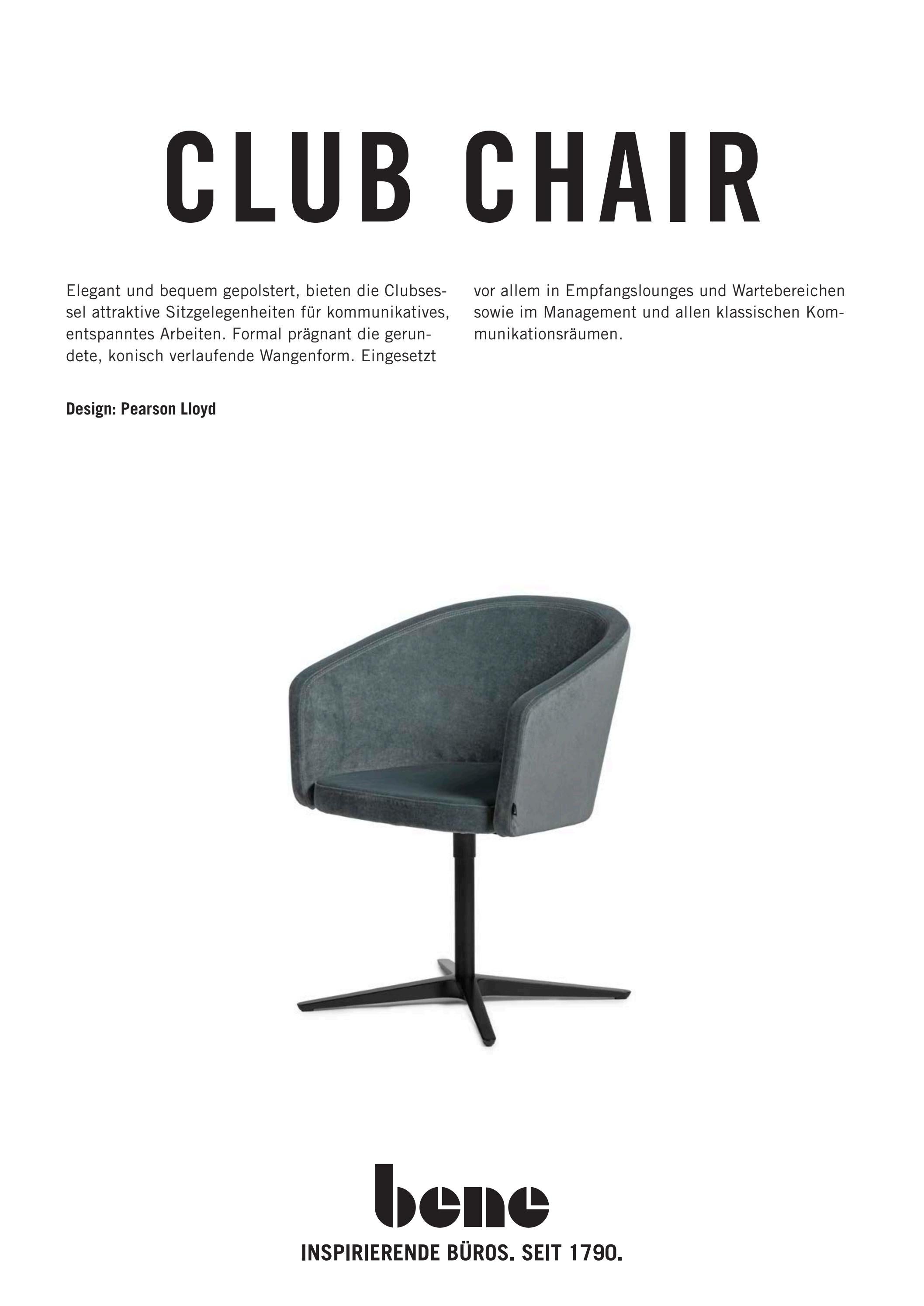 produktdatenblatt-bene-parcs-club-chair by Bene Office - Issuu