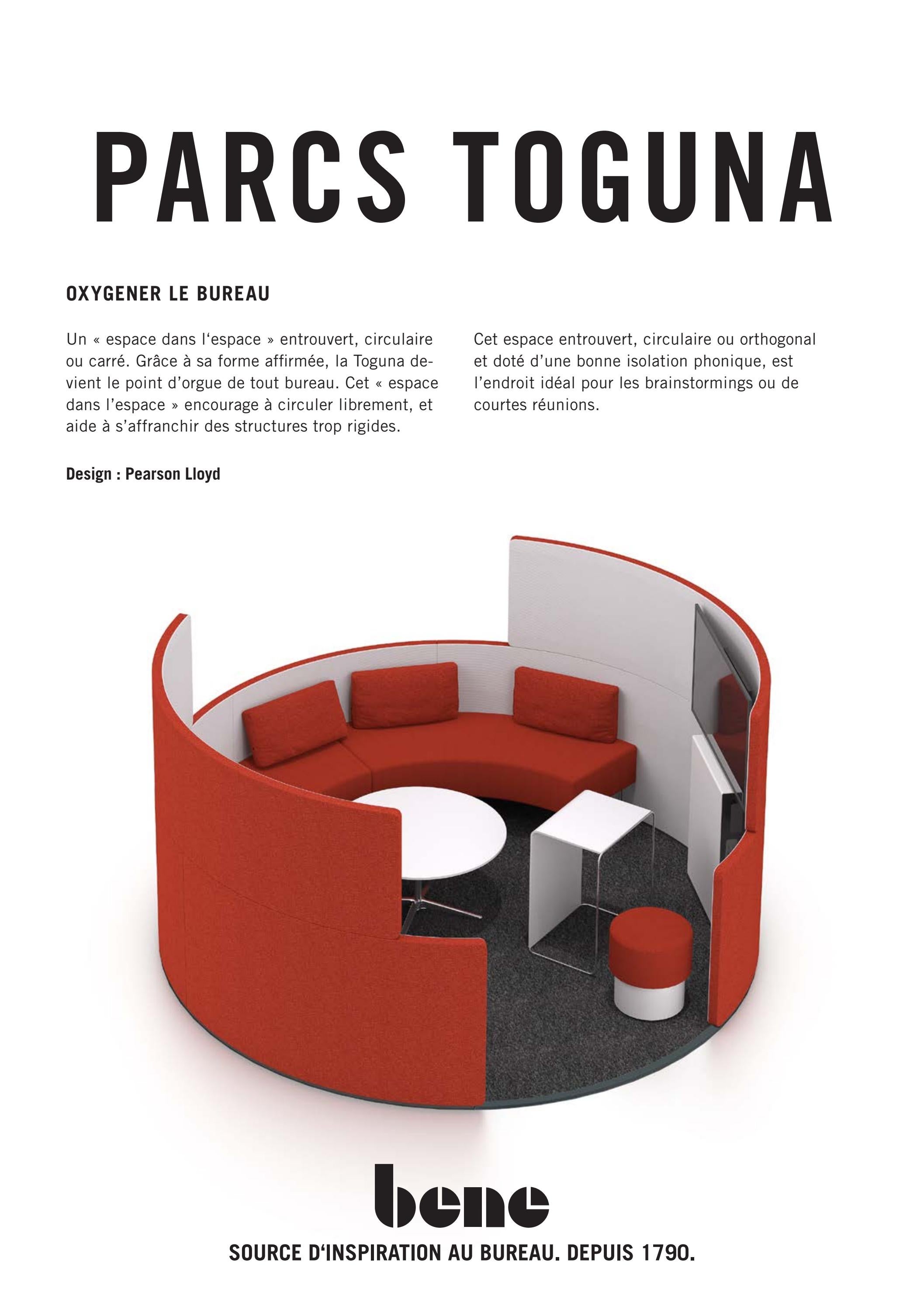 fiche-technique-bene-parcs-toguna by Bene Office - Issuu