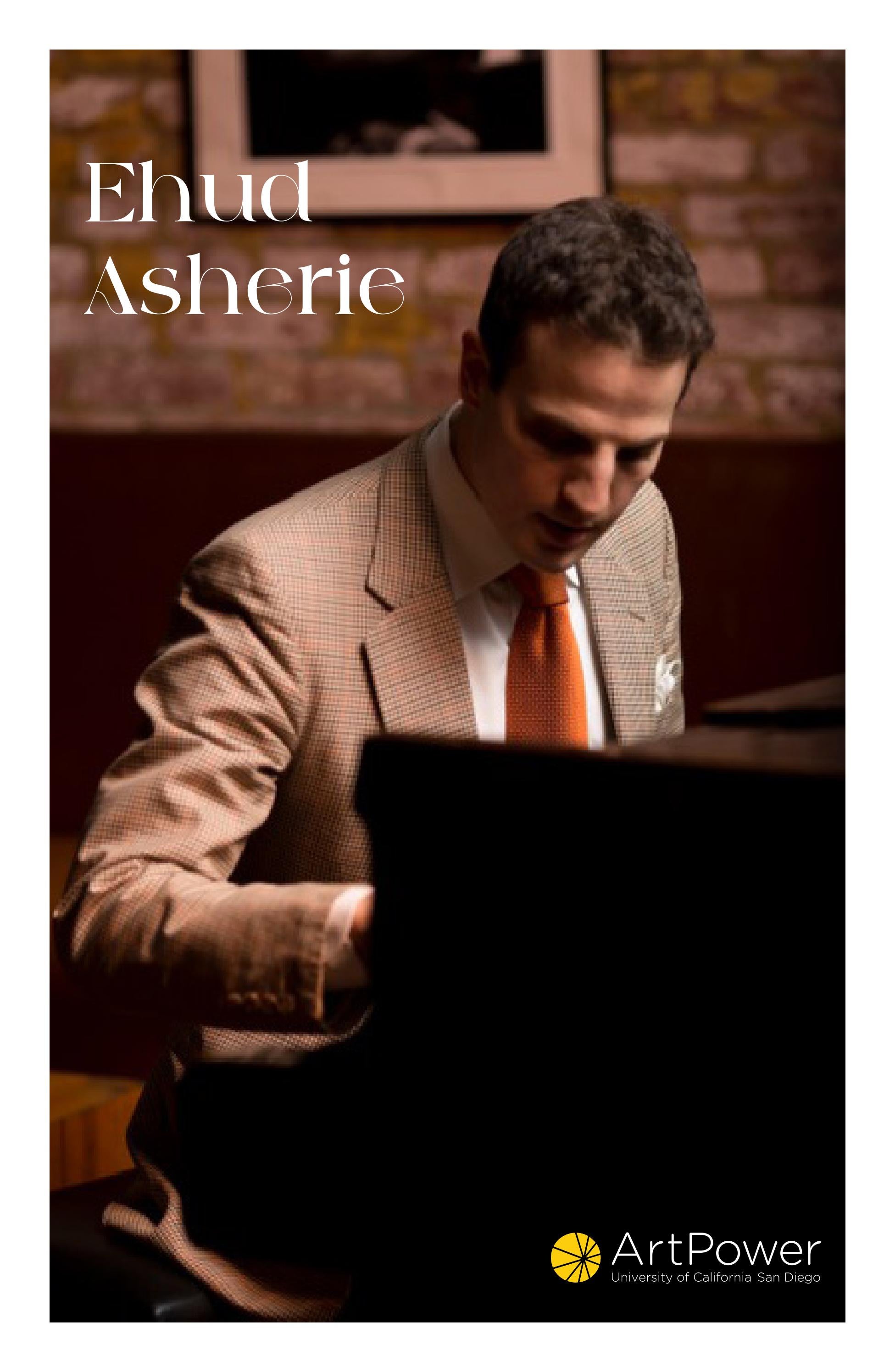 Program: Ehud Asherie by ArtPower at UC San Diego - Issuu