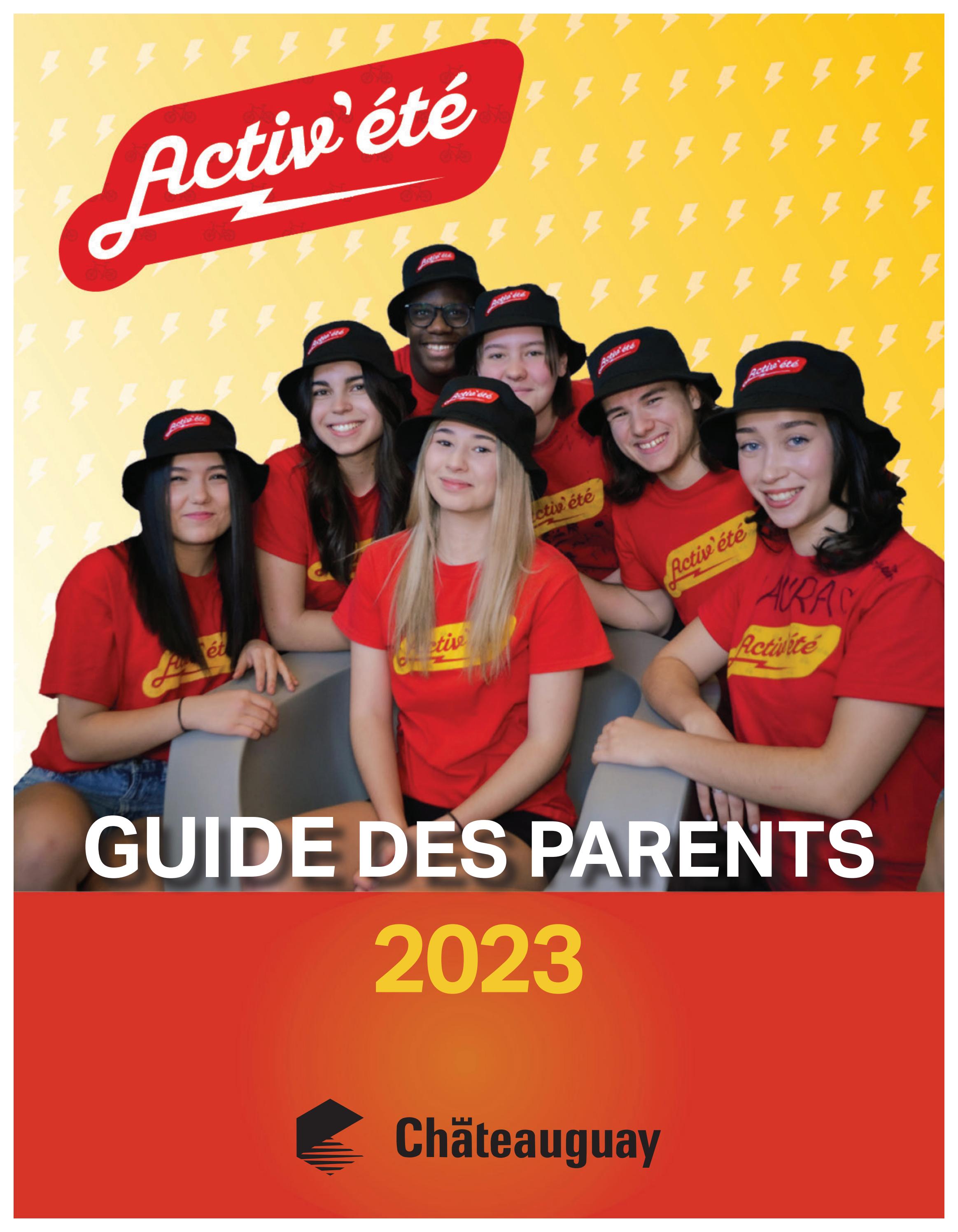 Activ'Été - Guide des parents 2023 by Ville de Chateauguay - Issuu