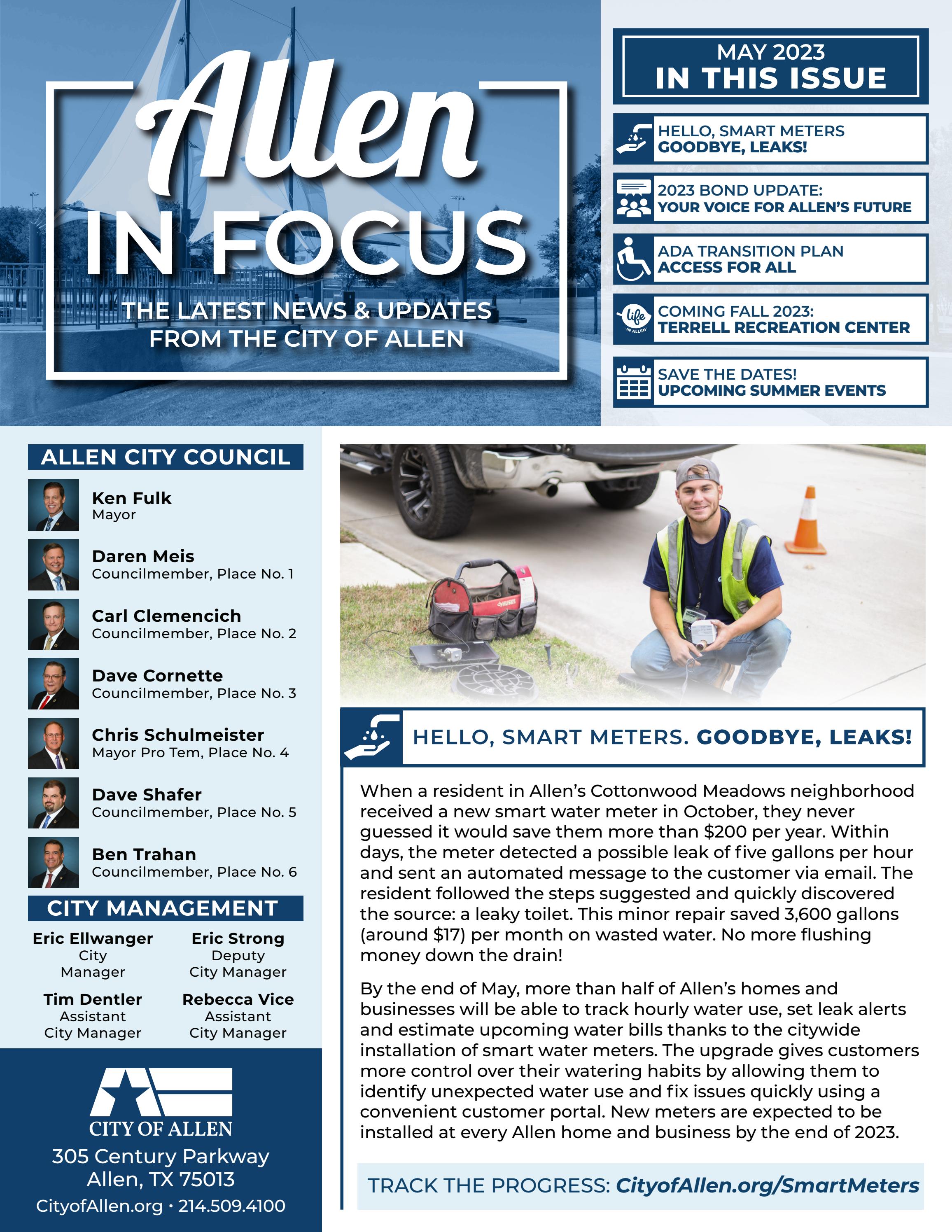 Allen In Focus: May 2023 Issue (City of Allen) by City of Allen - Issuu