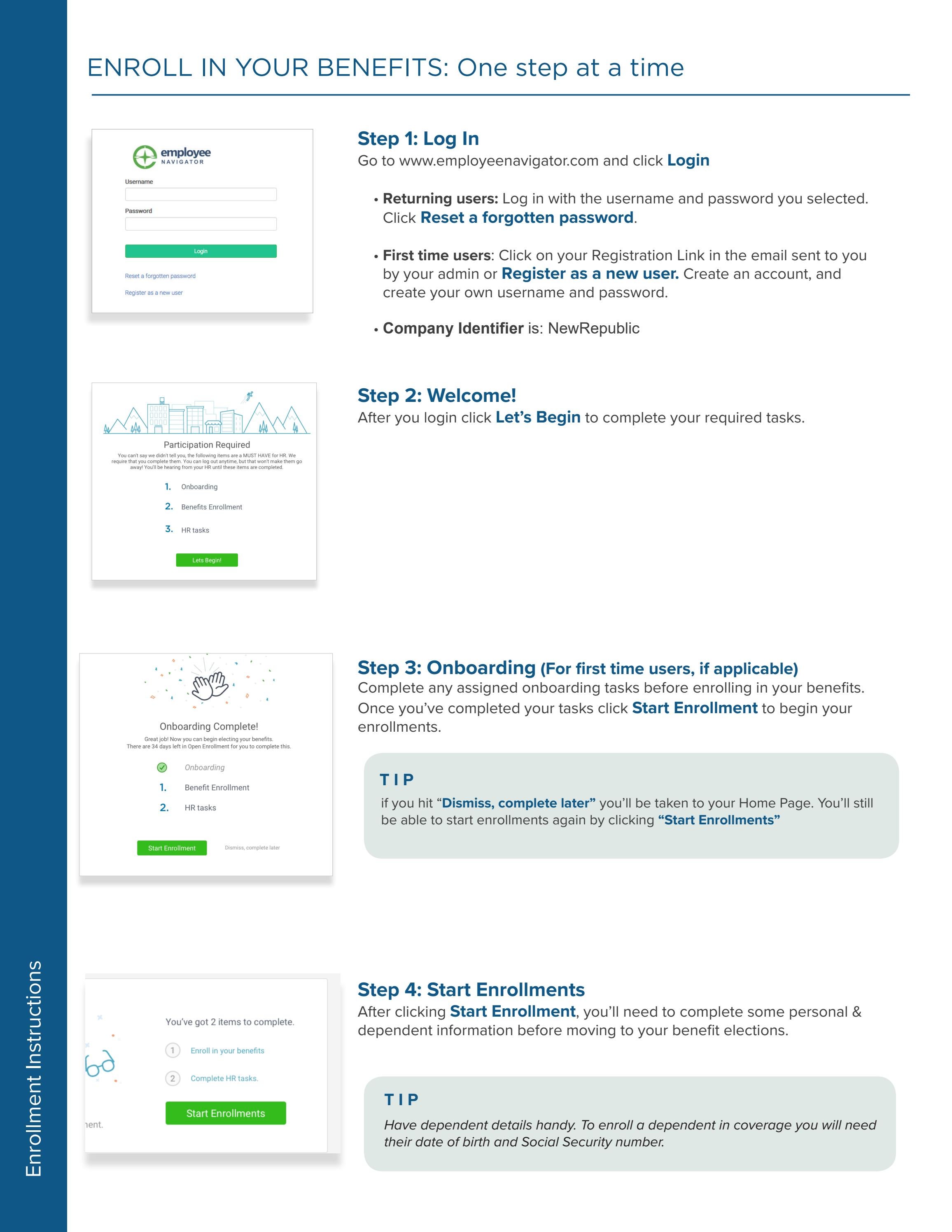Employee Navigator (Step by Step) by strategicbenefits - Issuu