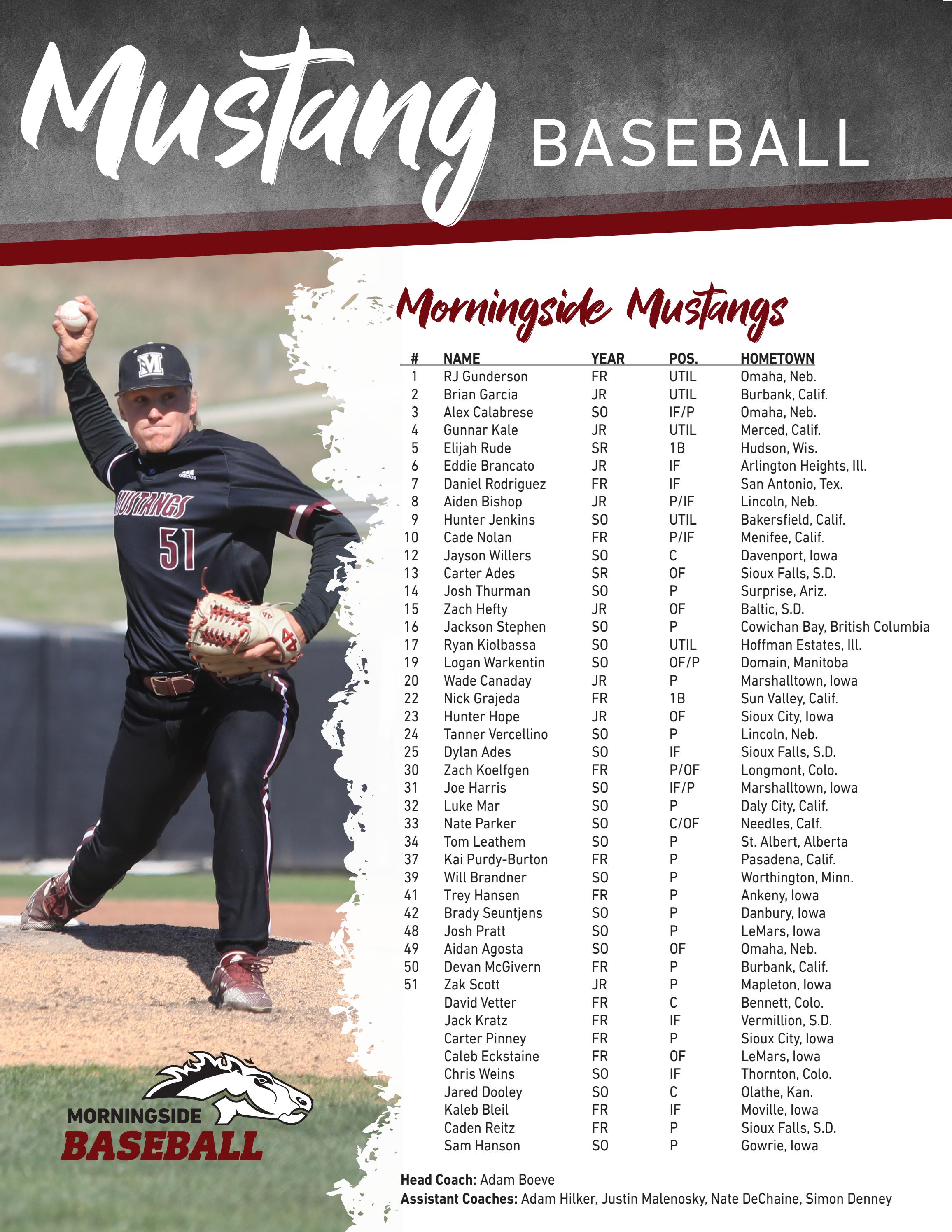 Baseball Game Day Program - Bellevue 4/18/23 by Morningside University ...