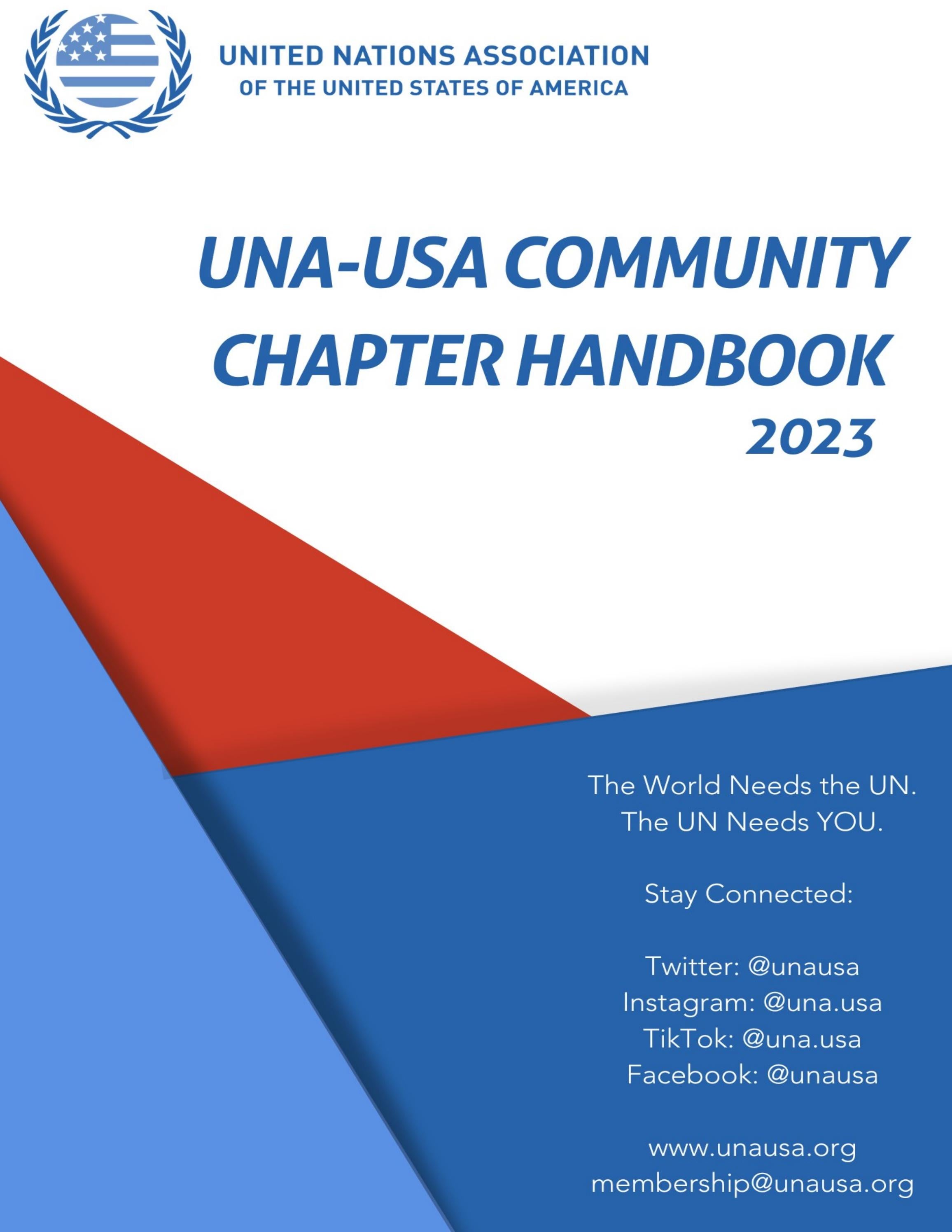 UNA-USA Community Chapter Handbook by unausa - Issuu