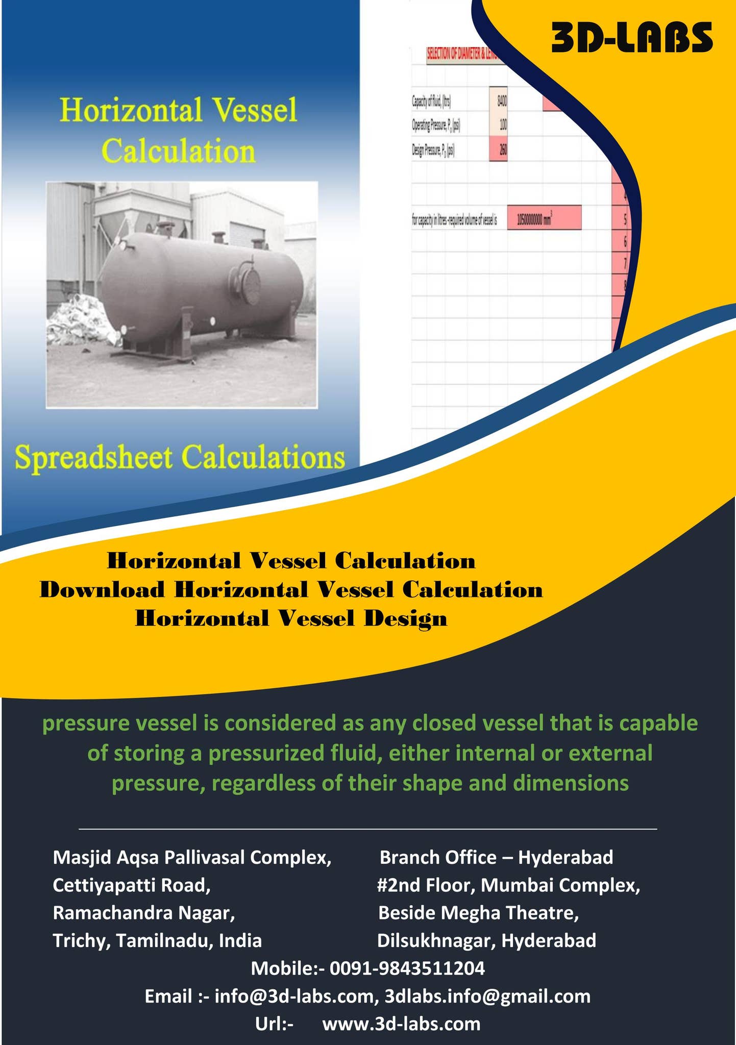 HORIZONTAL VESSEL CALCULATION by Design Manager - Issuu