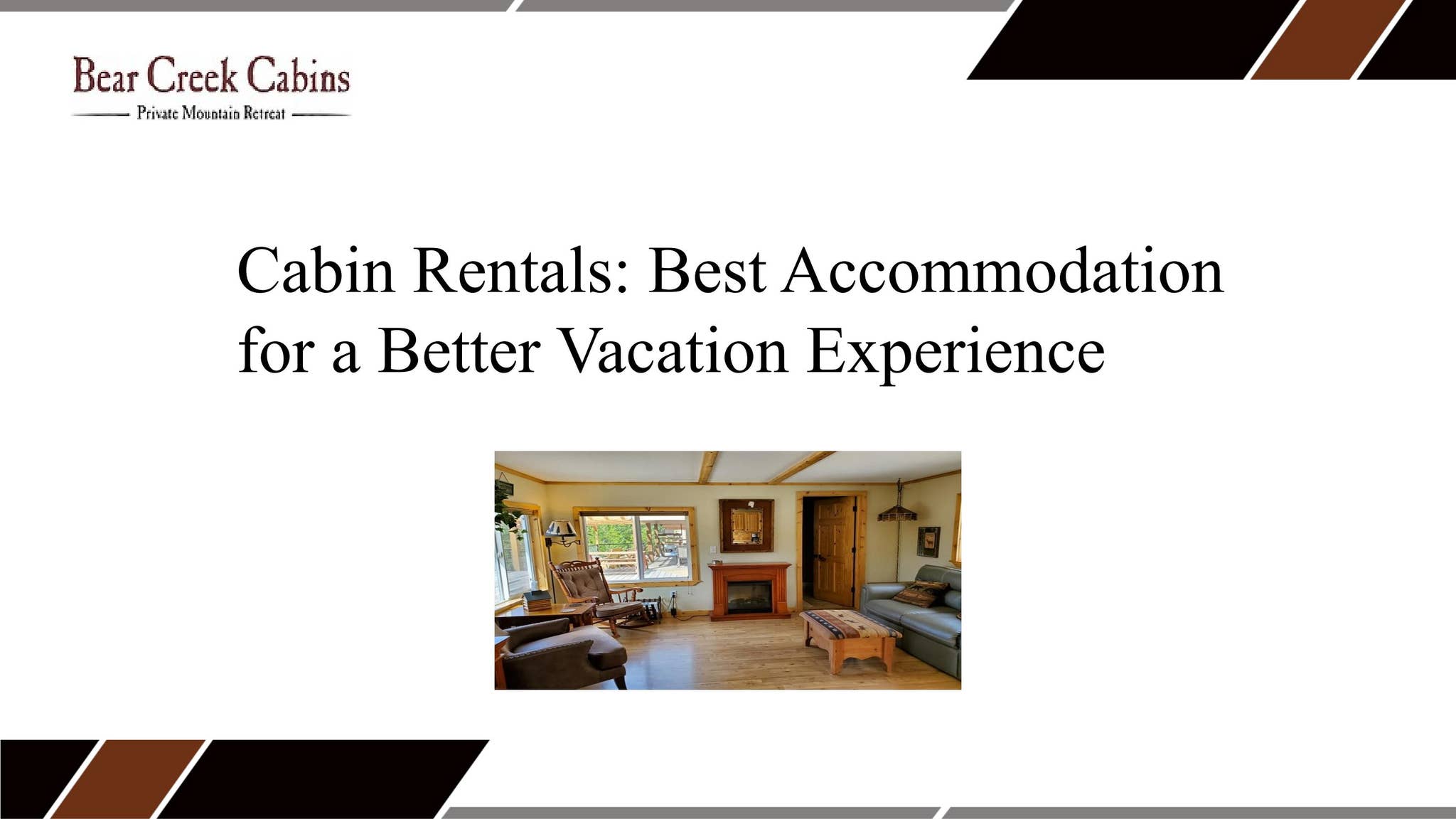 Cabin Rentals: Best Accommodation for a Better Vacation Experience by ...