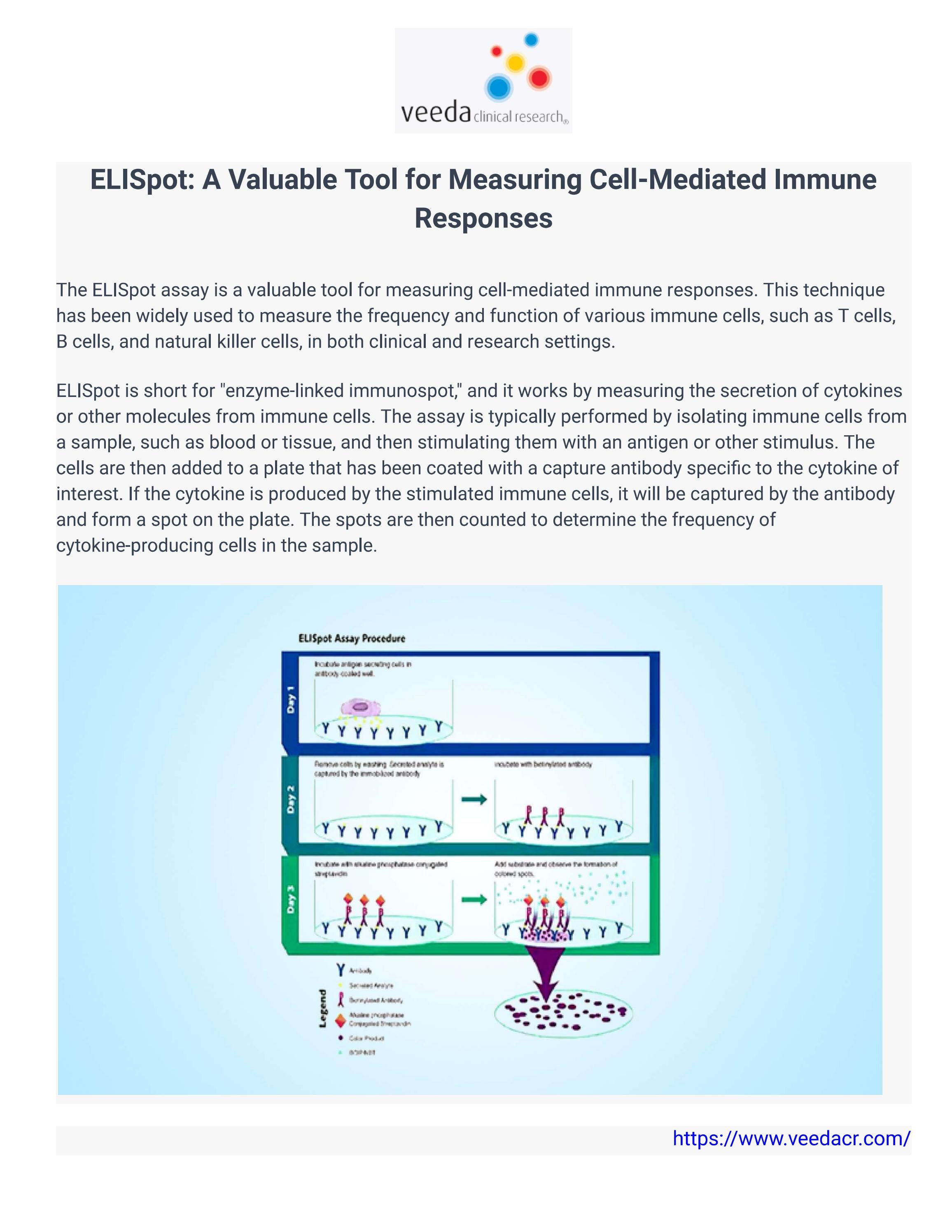 ELISpot: A Valuable Tool for Measuring Cell-Mediated Immune Responses ...