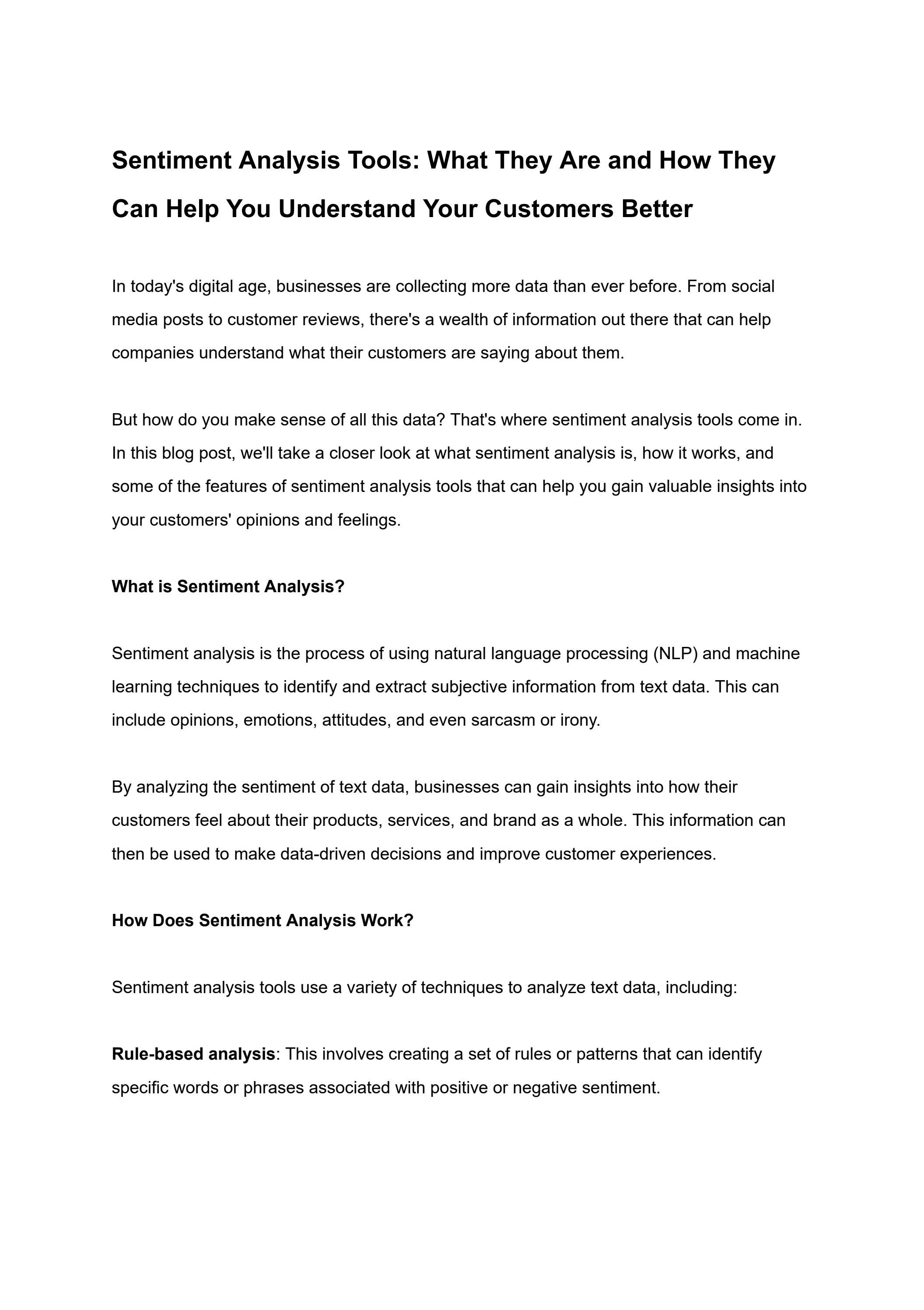 Sentiment Analysis Tools: What They Are and How They Can Help You ...