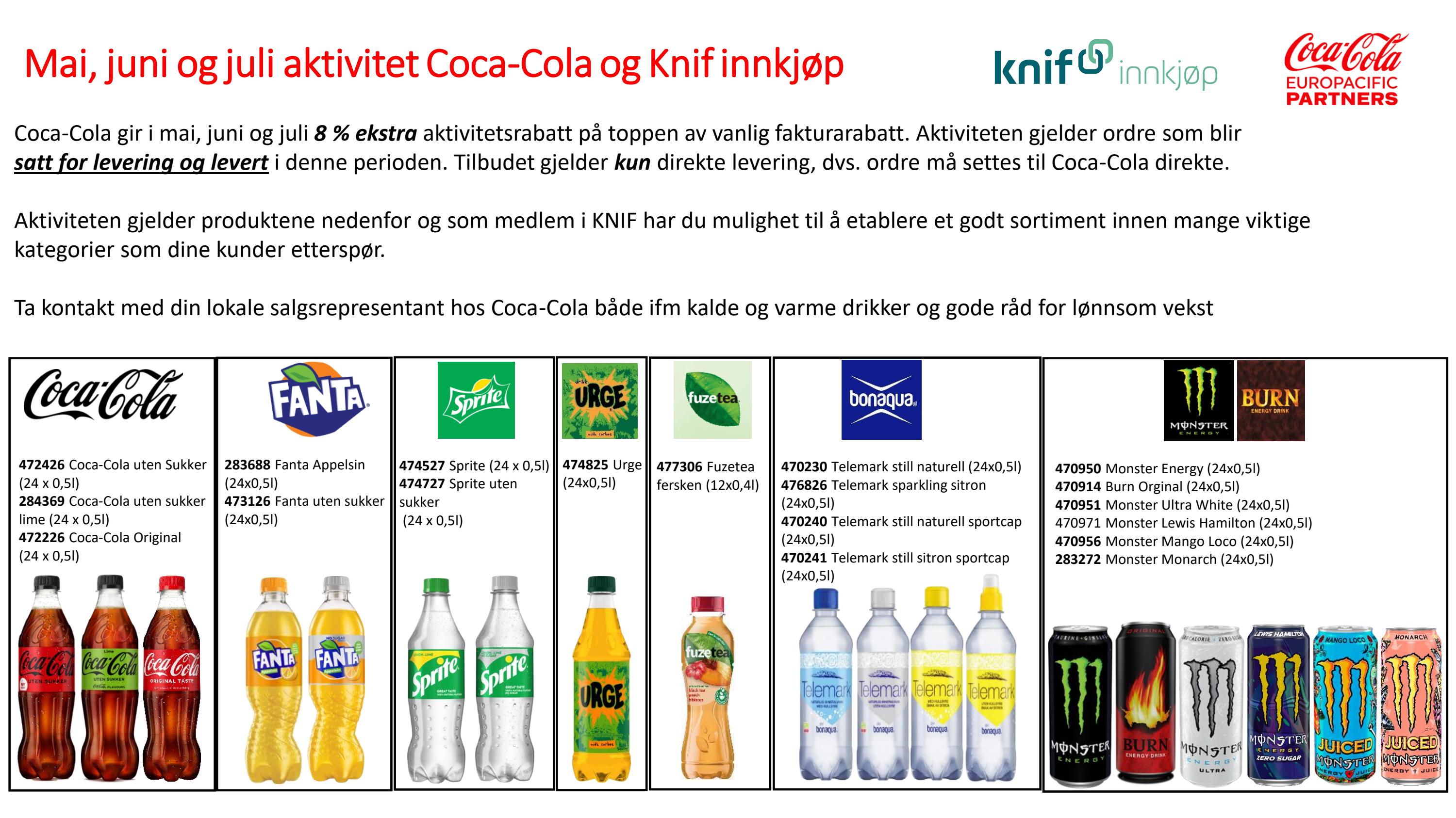 Coca-Cola_knifkampanje0423 by Knif Innkjøp AS - Issuu