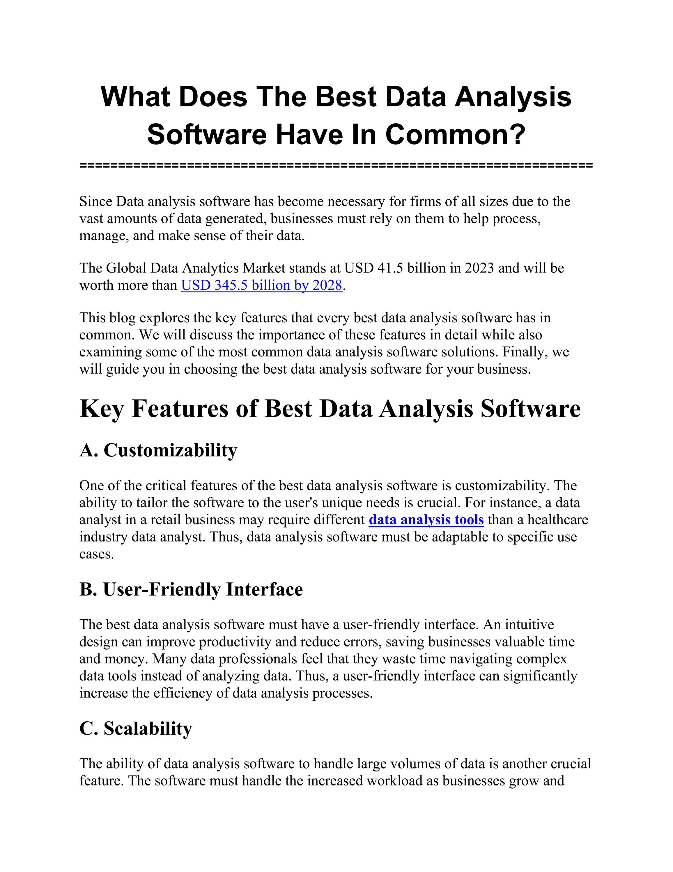 What Does The Best Data Analysis Software Have In Common By Branding 