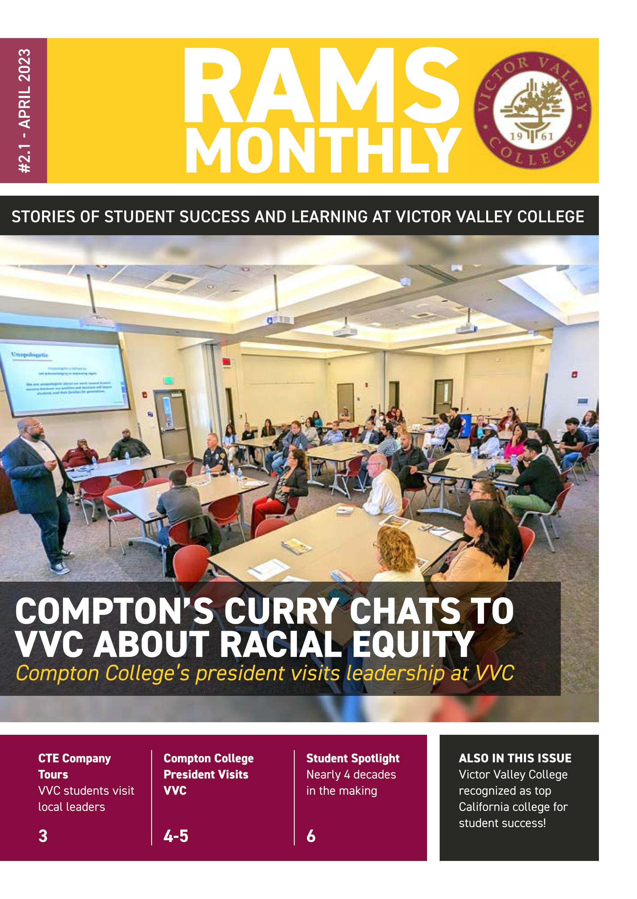 RAMS MONTHLY April 2023 #2.1 by Victor Valley College - Issuu