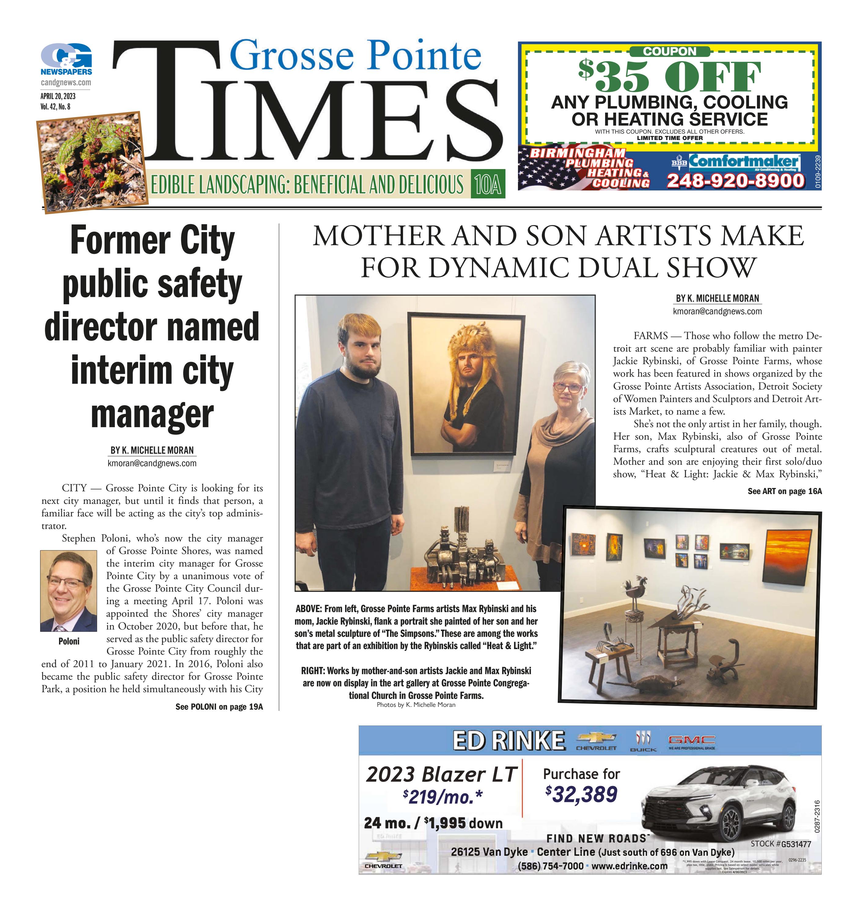 4/20/23 Grosse Pointe Times by C & G Newspapers - Issuu