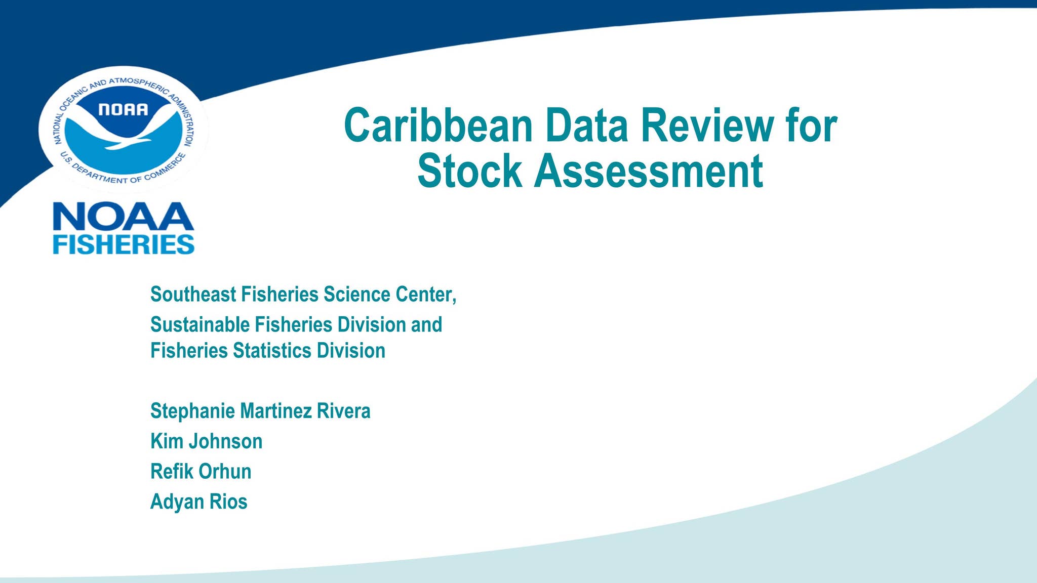 Caribbean Data Review for Stock Assessment by Caribbean Fishery ...