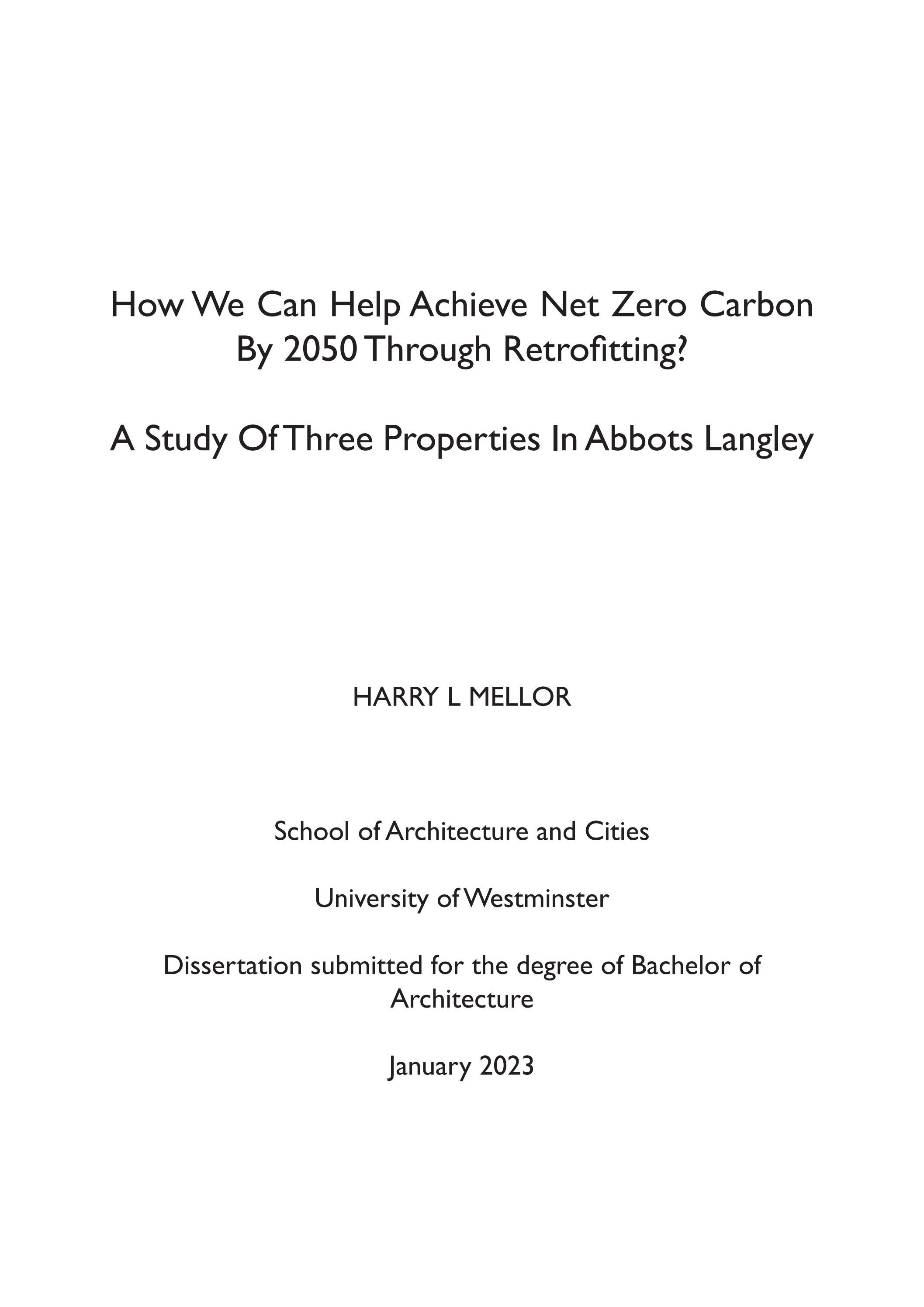 How We Can Help Achieve Net Zero Carbon By 2050 Through Retrofitting ...