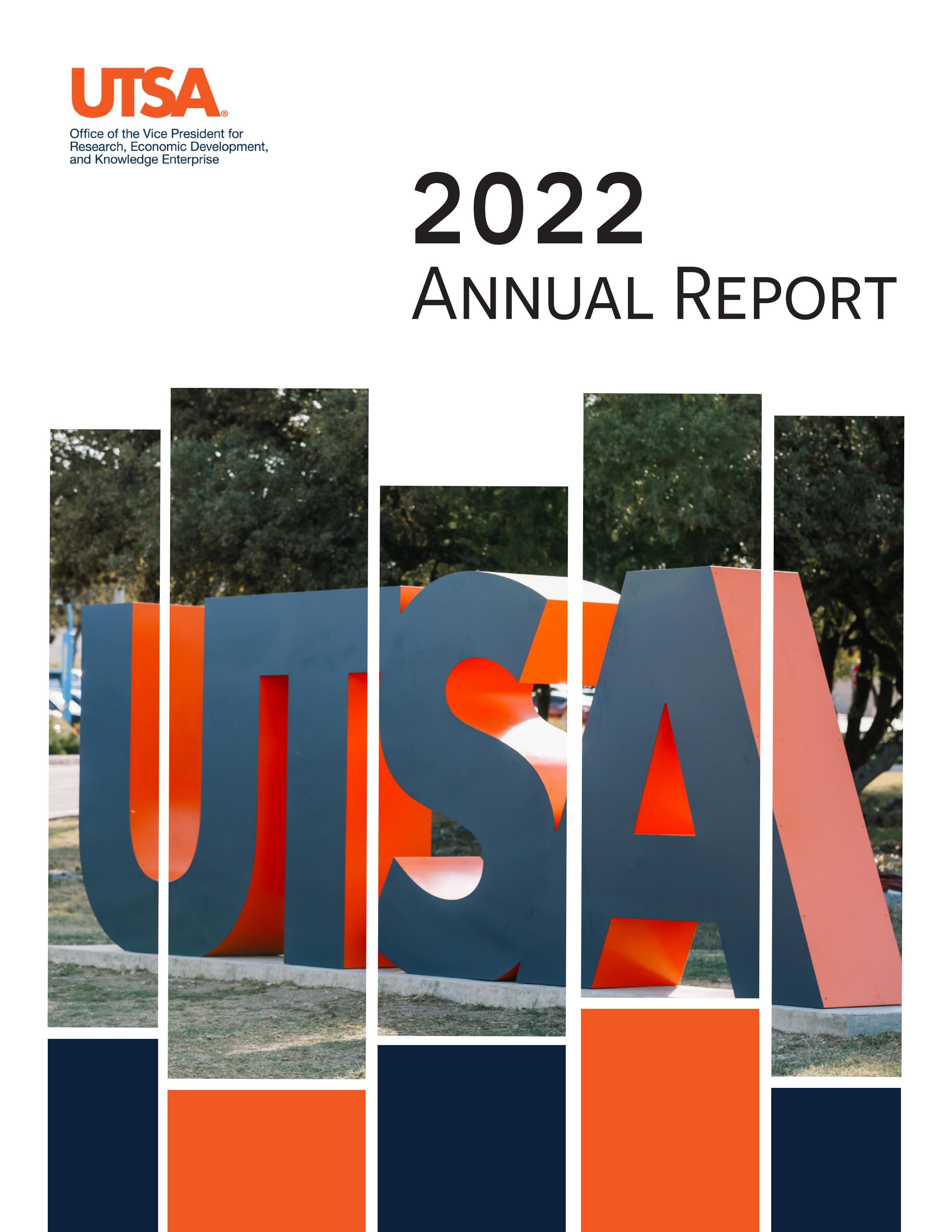 2022 UTSA Research Annual Report by UTSA Research - Issuu