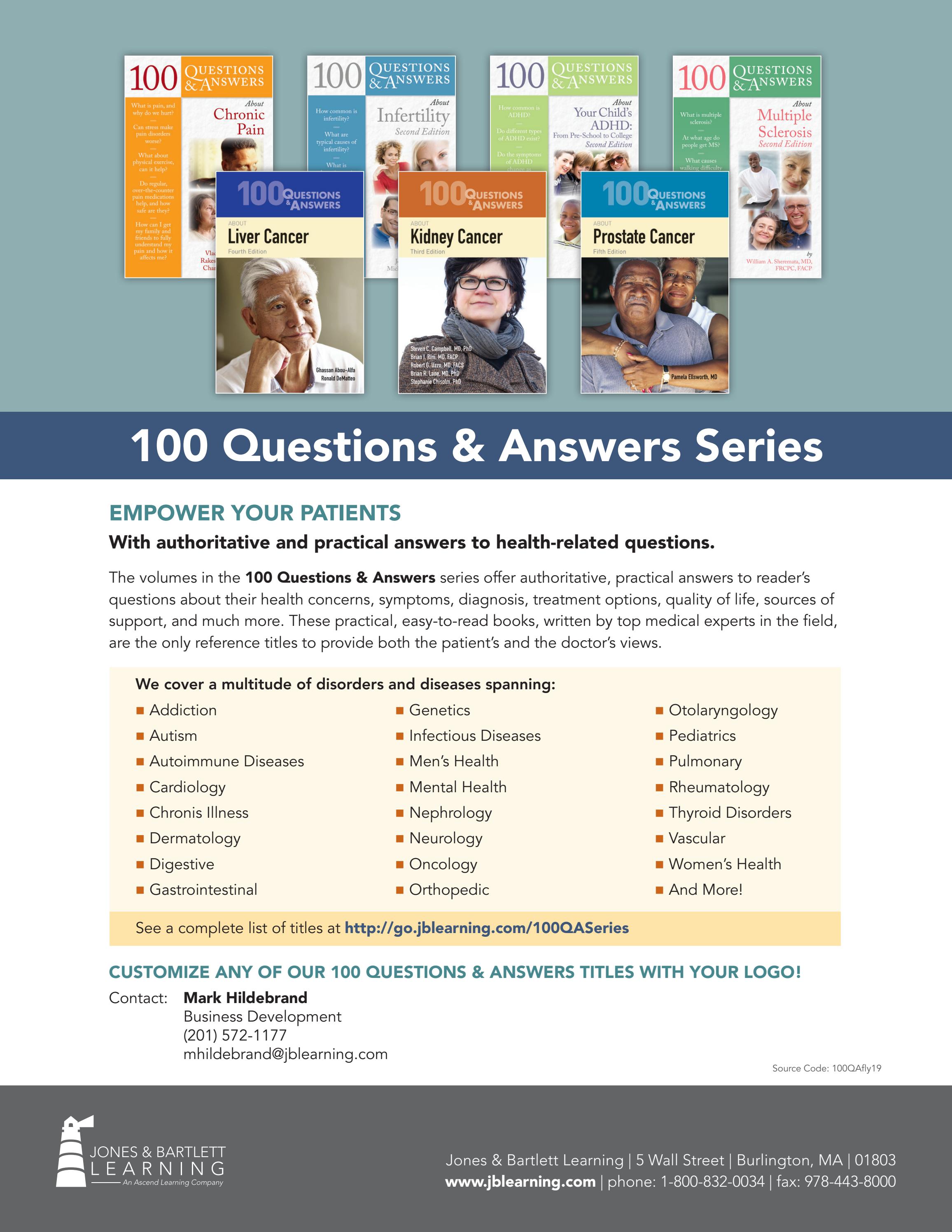 100 Questions & Answers Series by Jones & Bartlett Learning - Issuu