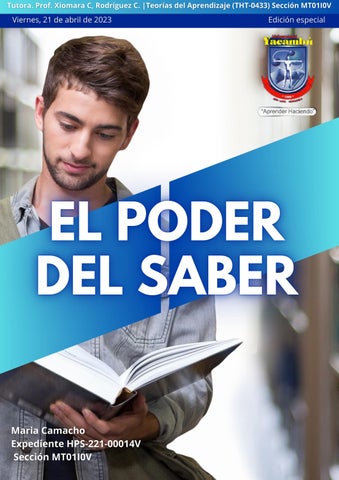 El poder del saber (El currículo) by María Camacho - Issuu